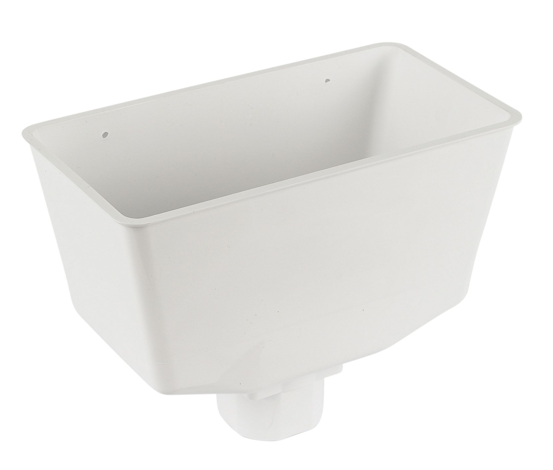 FloPlast White Square Gutter hopper, (L)185mm (W)31mm at B&Q