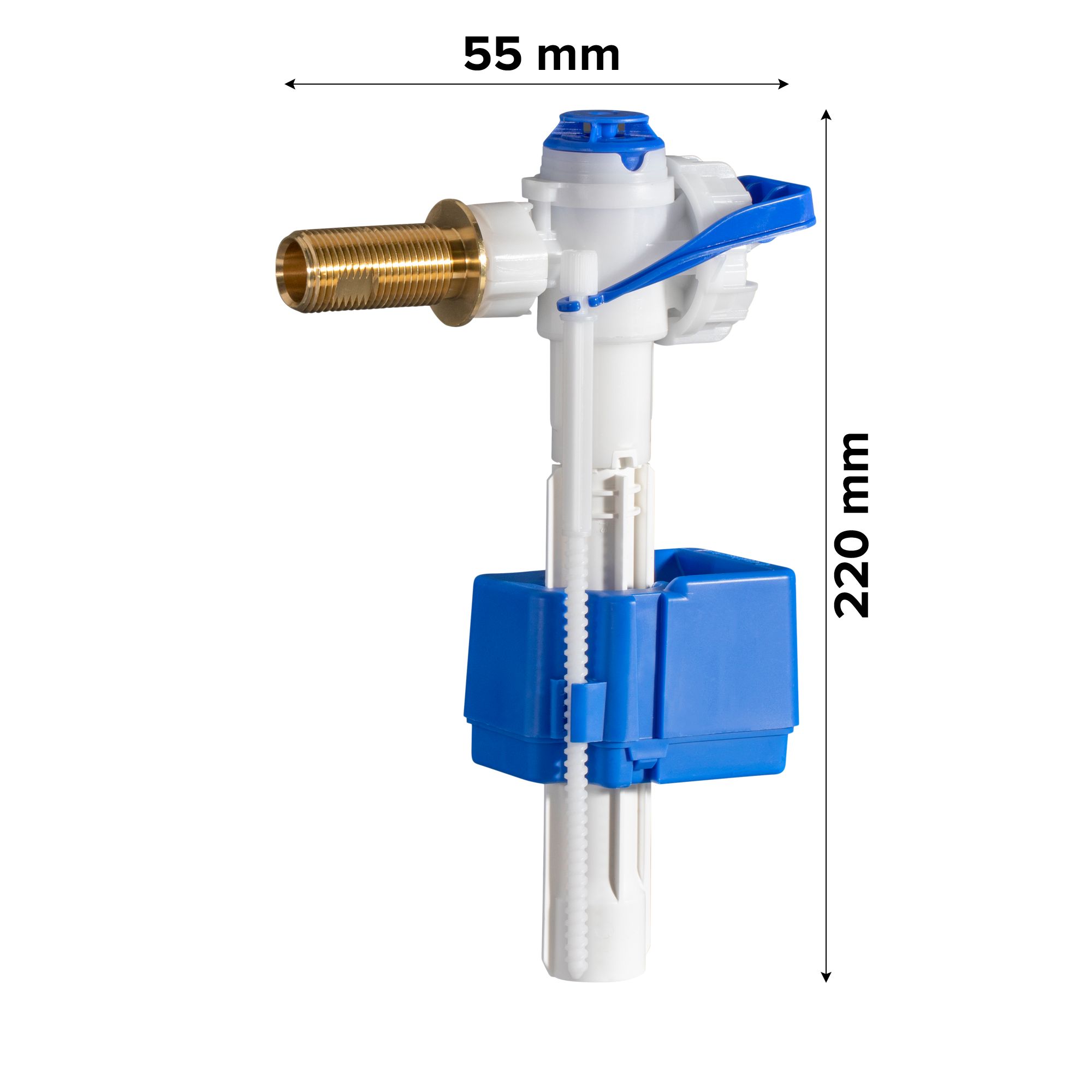 Fluidmaster Brass & plastic Side entry Fill valve