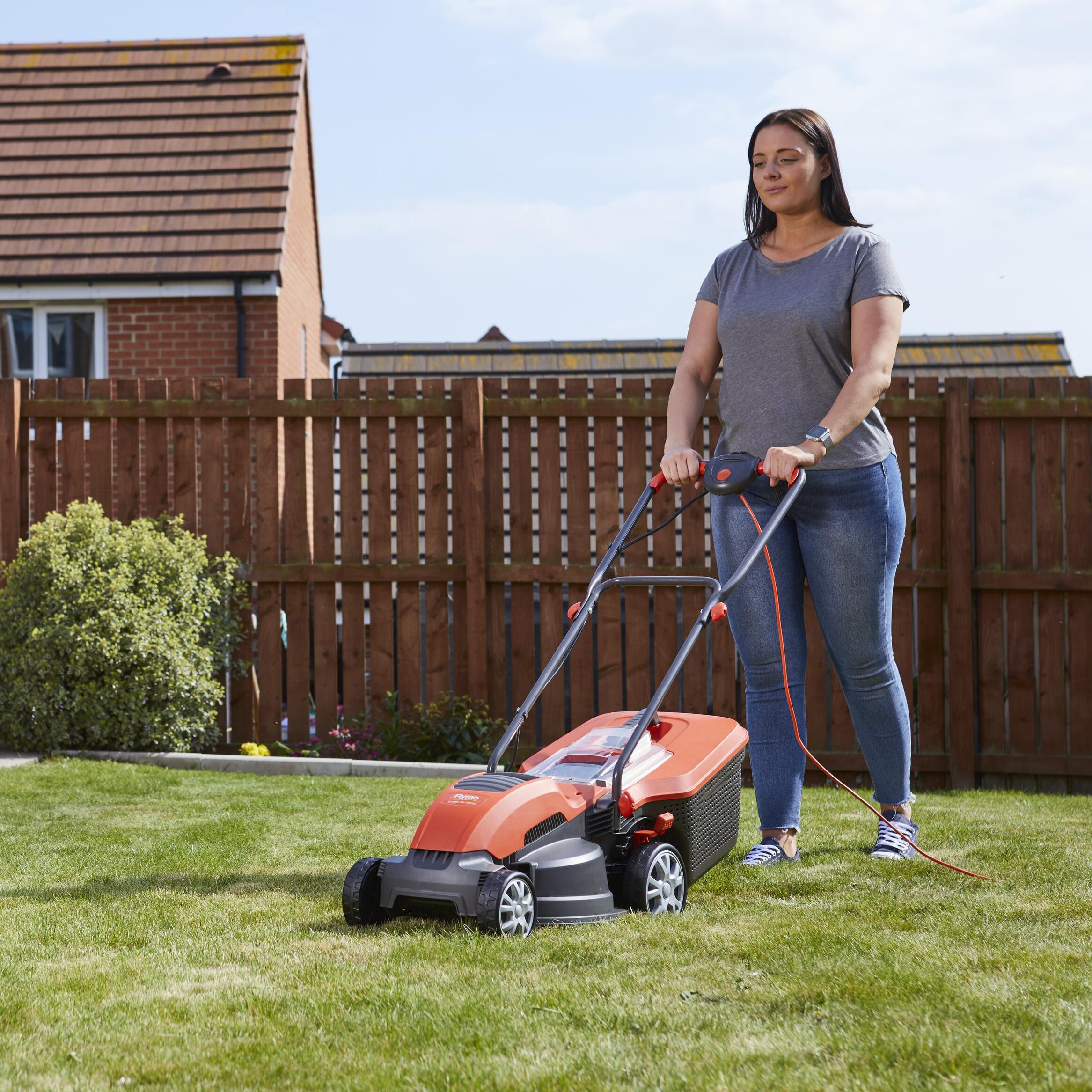 Flymo 1500W 36cm Corded Rotary Lawnmower - Speedi-Mo