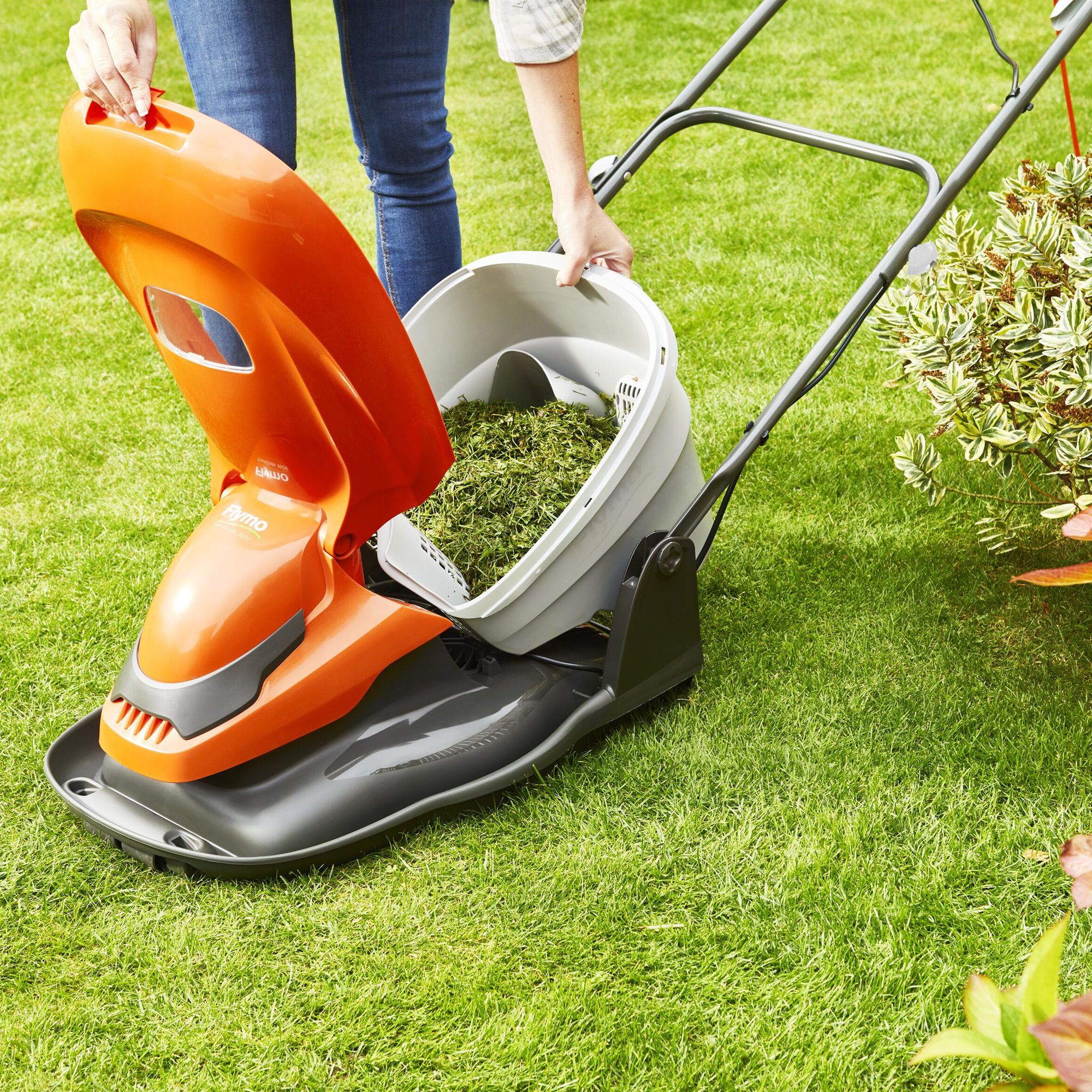 Flymo 1800W 36cm Corded Hover Lawnmower - Easiglide 360V