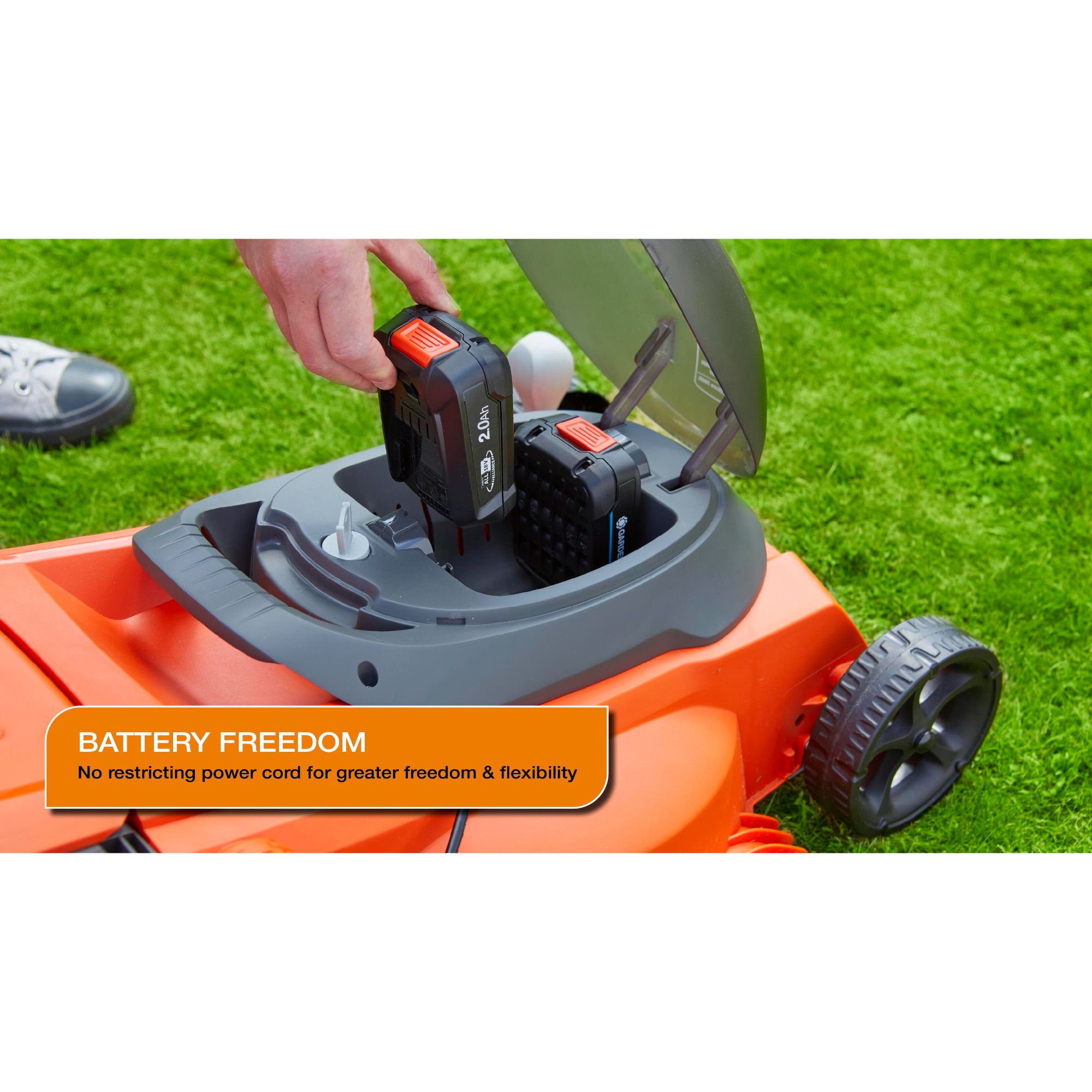 Flymo Battery Rotary Lawnmower 9705385-01 Cordless 36V Push Lawnmower