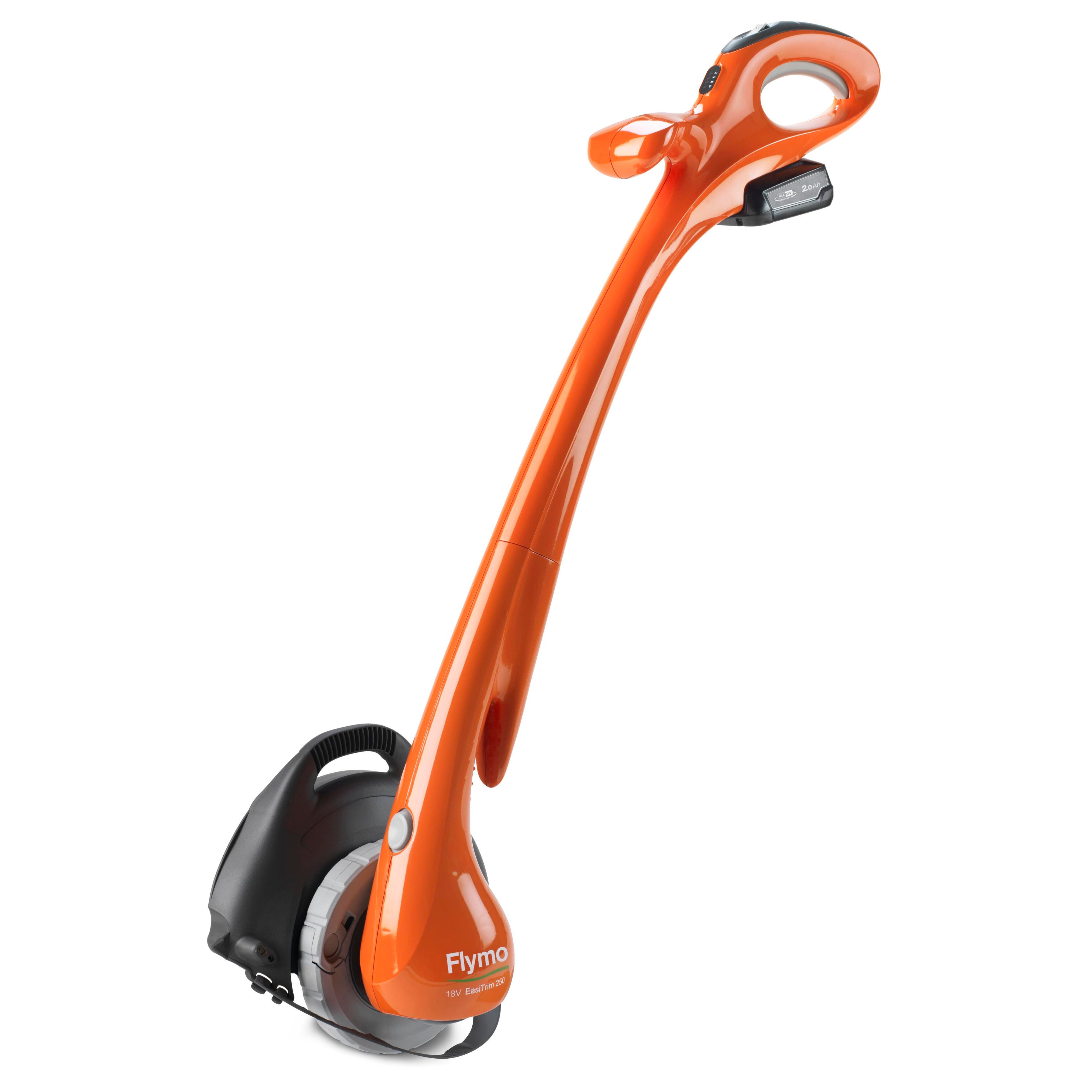 FLYMO EASITRIM 250 18V 250MM CORDLESS GRASS TRIMMER (1 X 2AH)