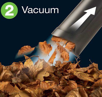 Flymo PowerVac 3000 Corded 3000W Garden vacuum