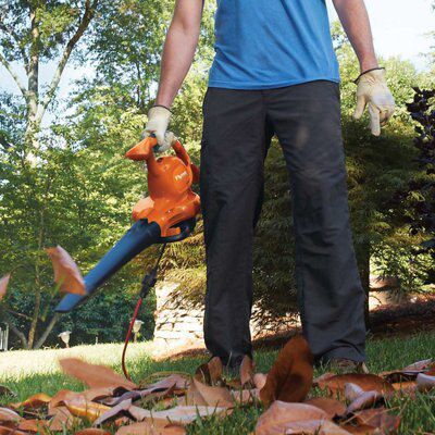 Flymo power vac 3000 electric garden blower vac store