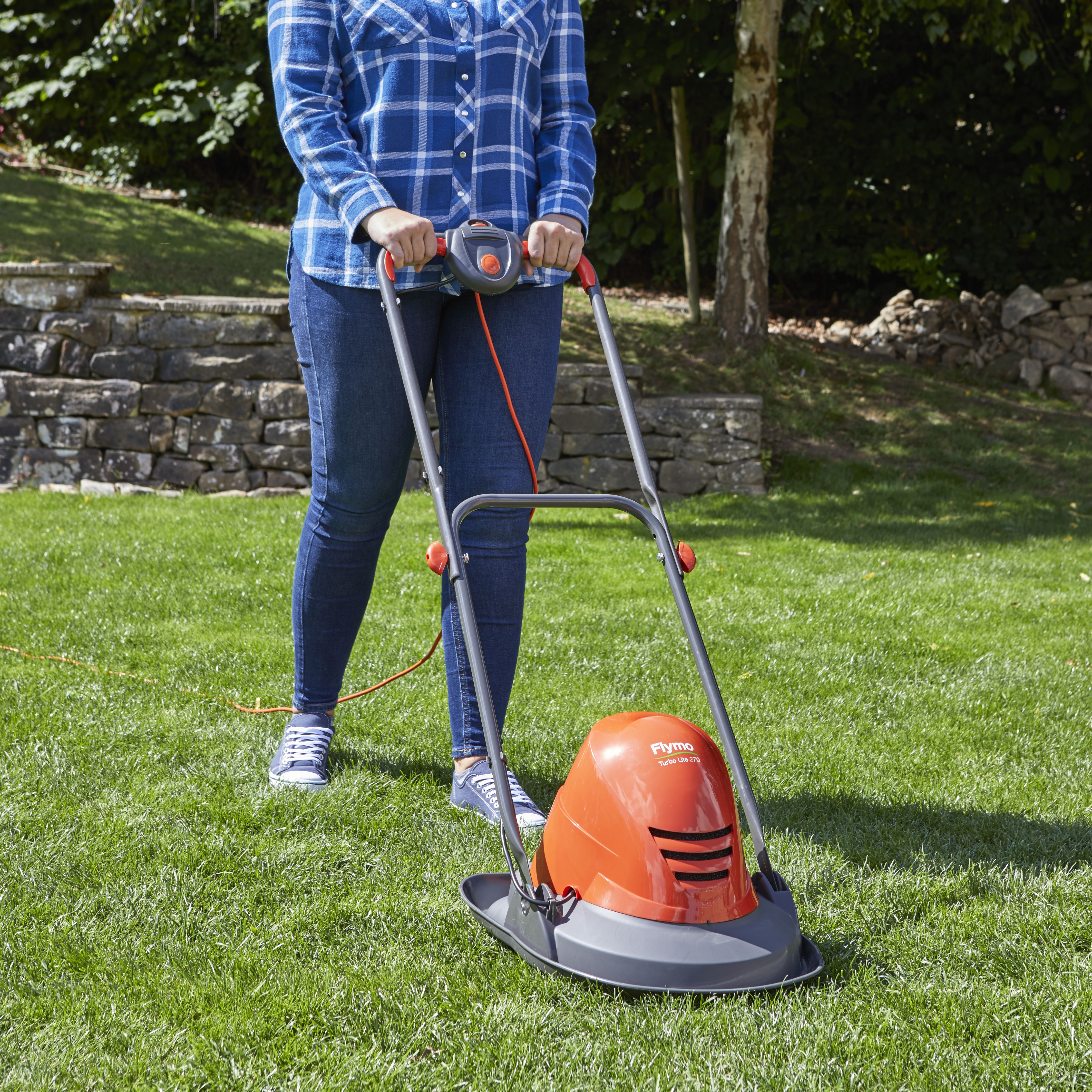 Flymo Turbolite 1400W Corded Hover Lawnmower - 270