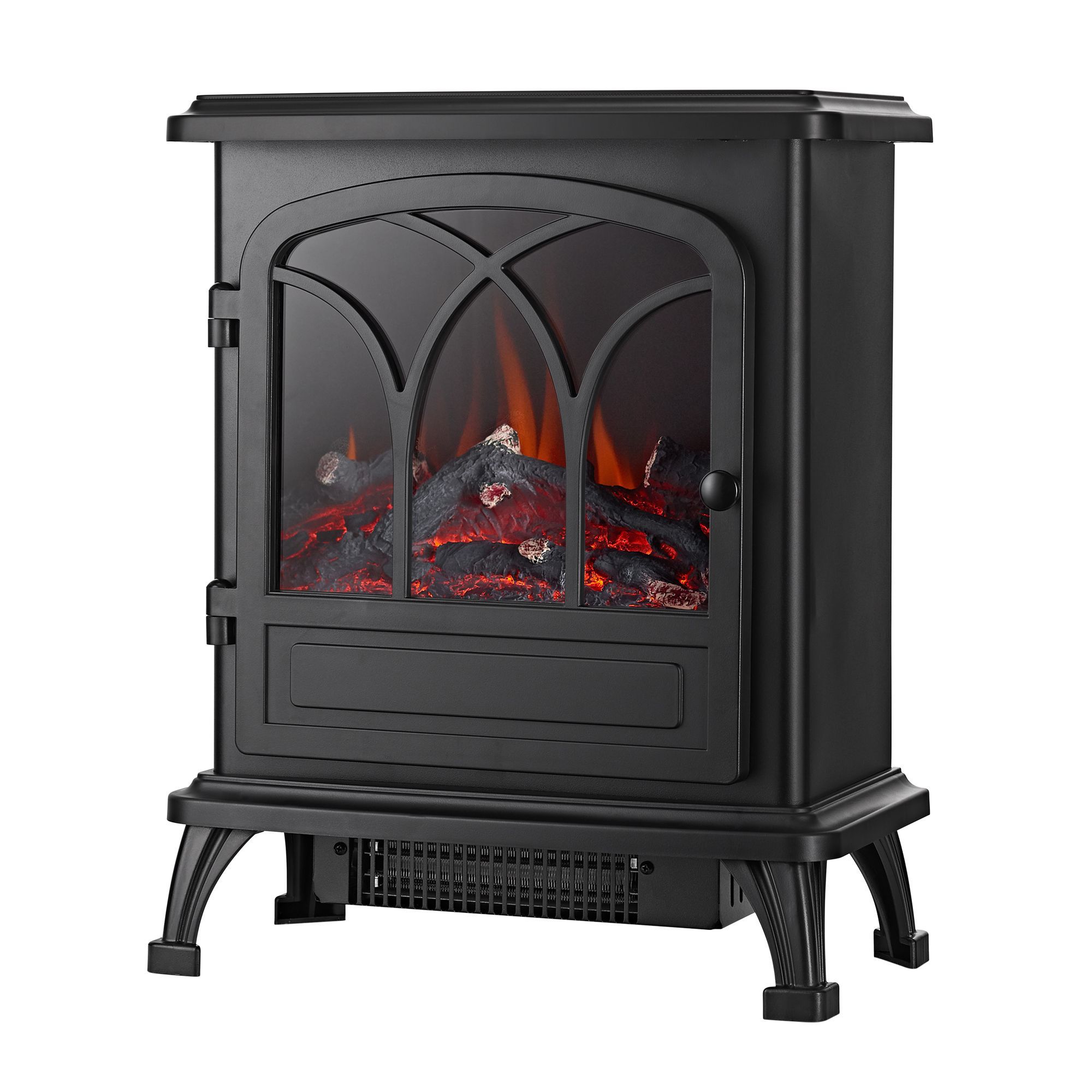 Focal Point Cardivik Black Electric Stove | DIY at B&Q