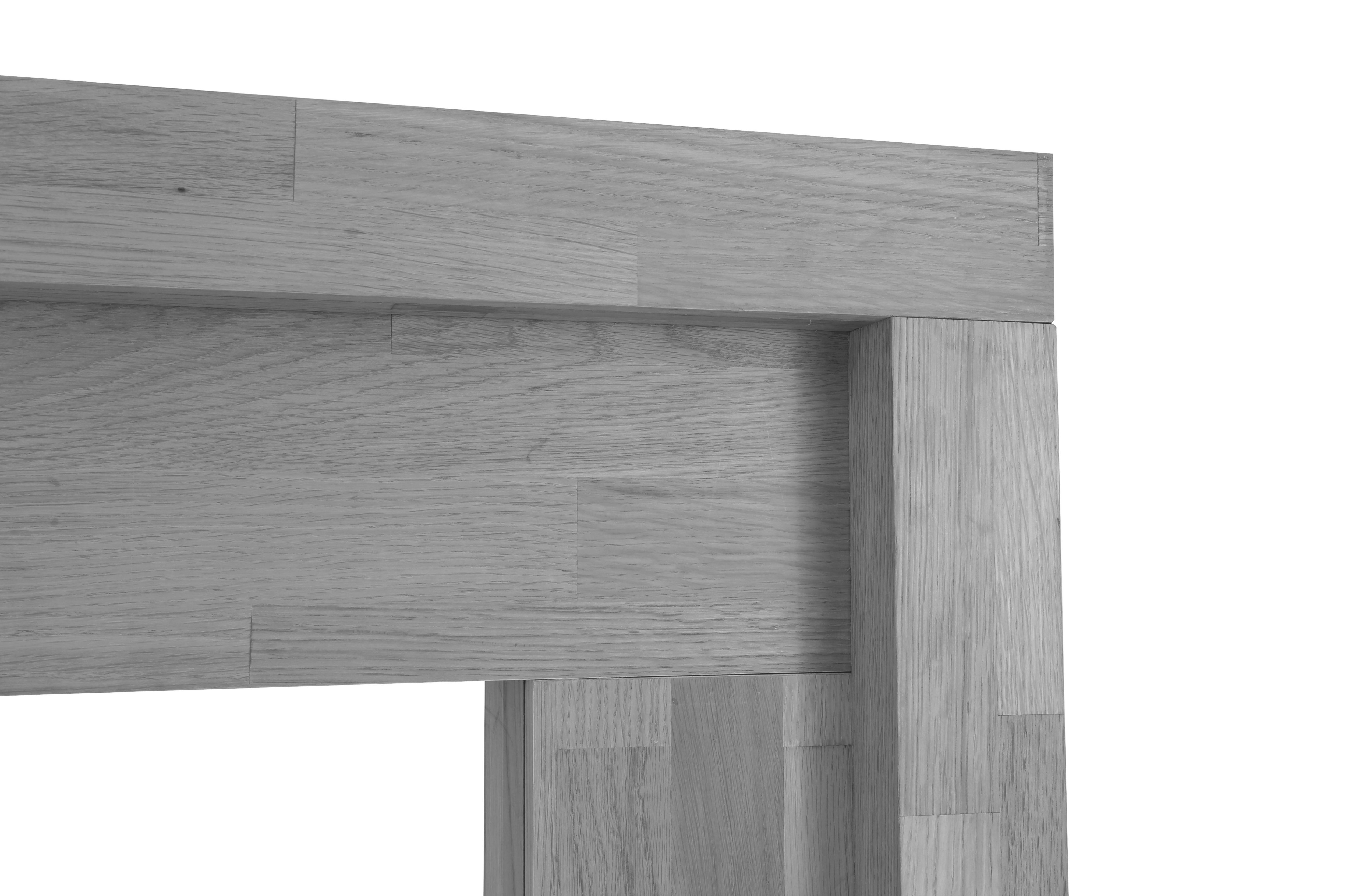 Focal Point Firbeck Grey oak effect Oak Medium-density fibreboard (MDF ...