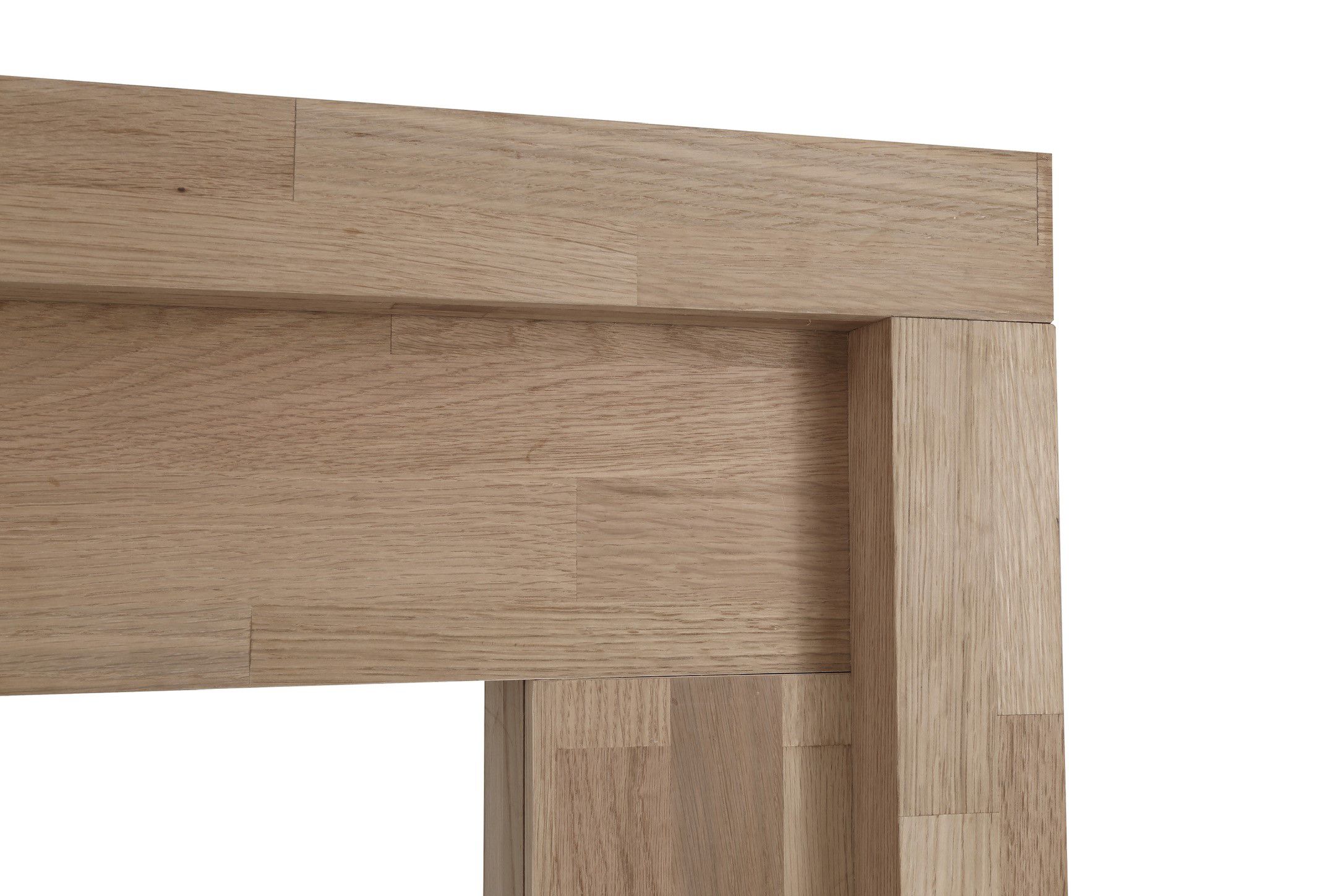 Focal Point Firbeck Oak effect Medium-density fibreboard (MDF) Fire ...