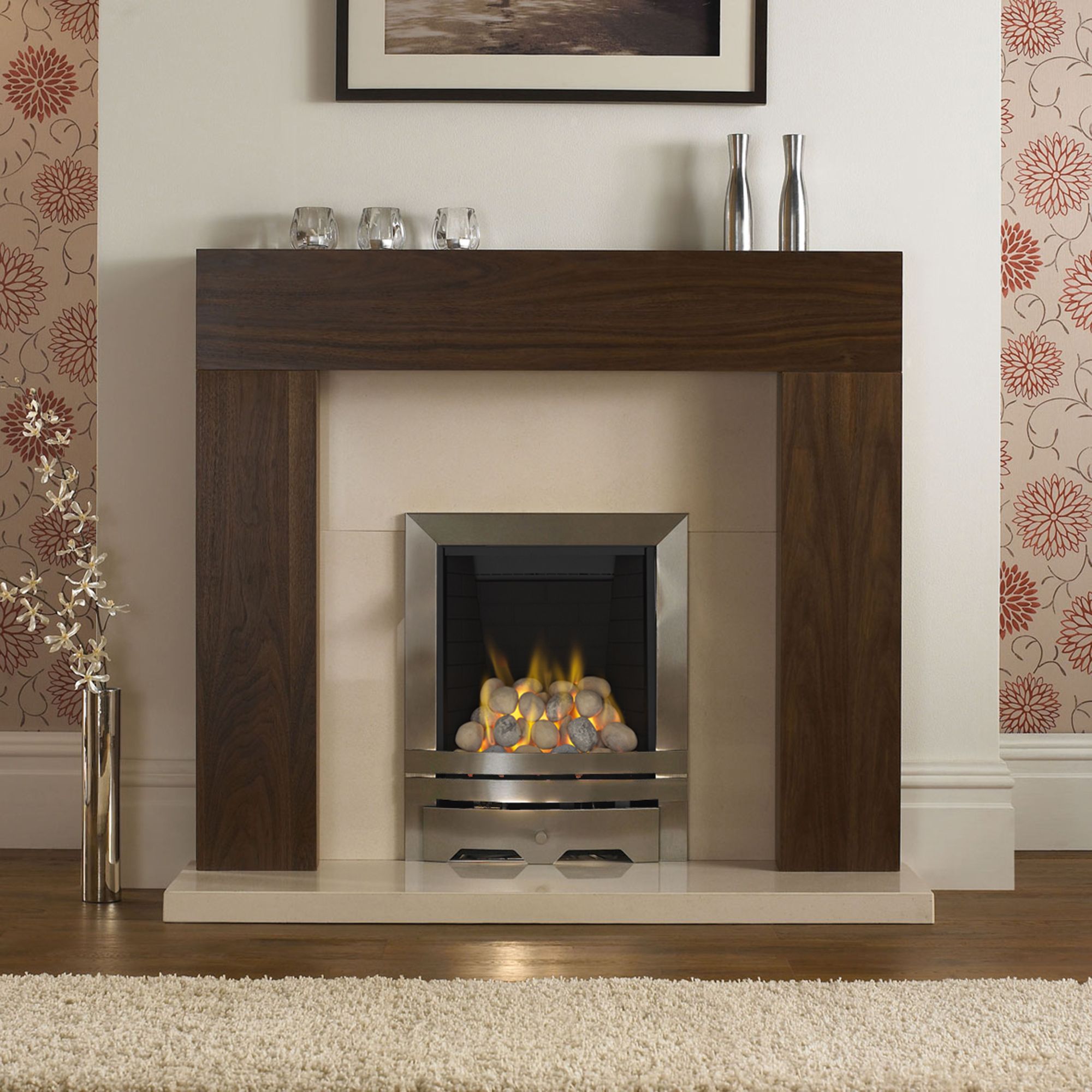 Focal Point Lulworth Manual control Gas Fire | DIY at B&Q