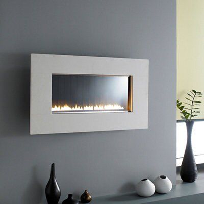 Focal Point Memoir Limestone Manual control Gas Fire | DIY at B&Q