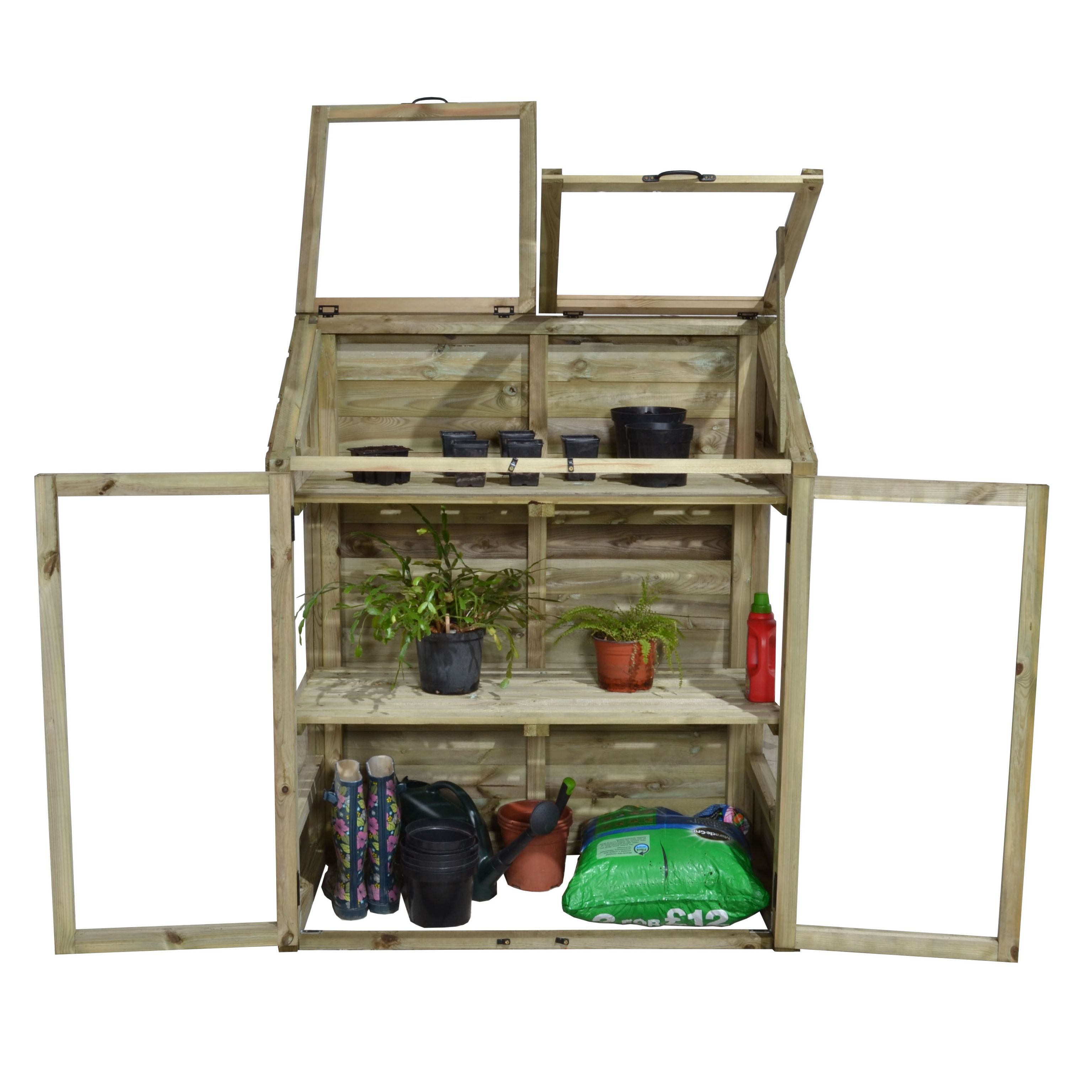 Forest Garden 4x2 Greenhouse