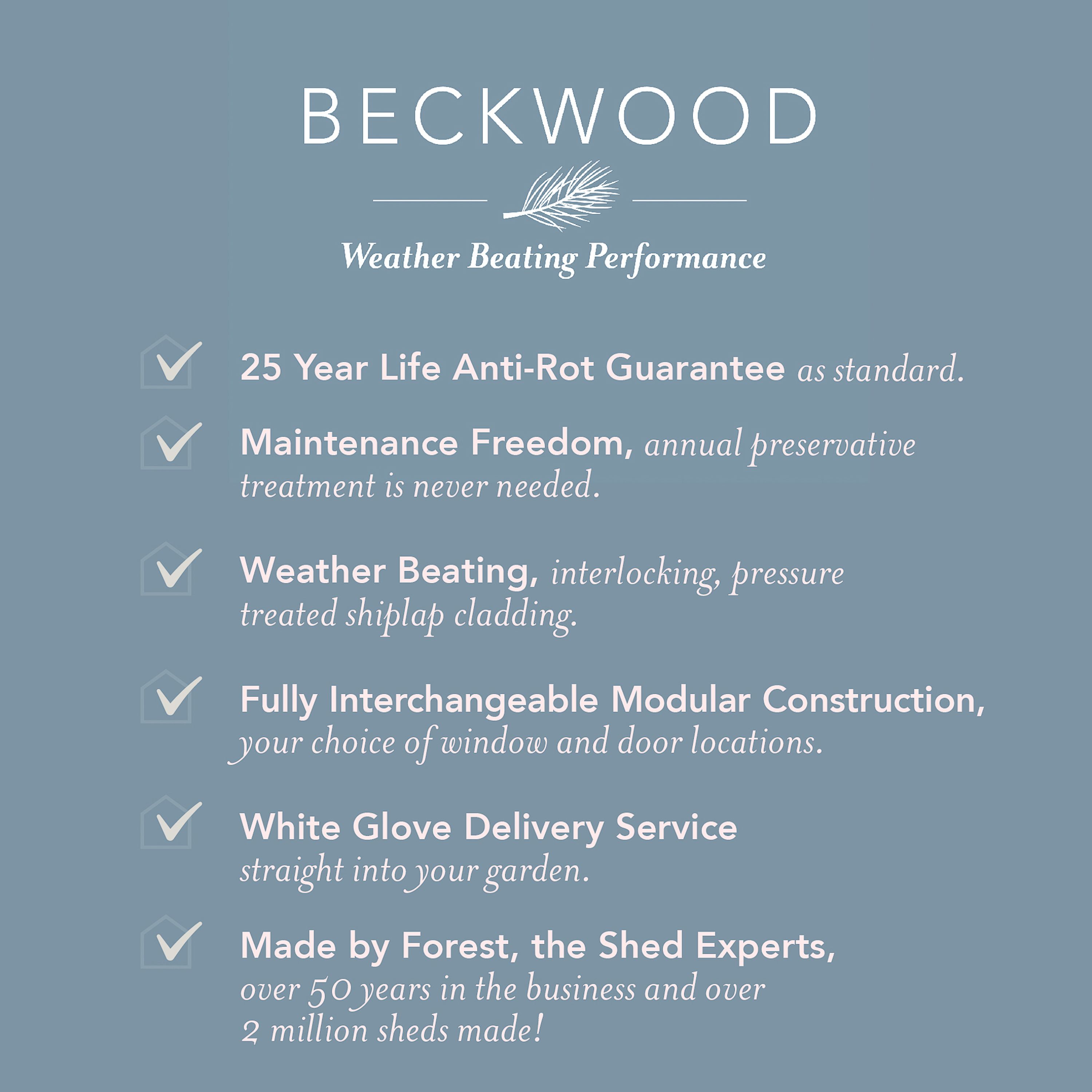 Forest Garden Beckwood Shiplap 6x3 ft Pent Natural timber Wooden ...