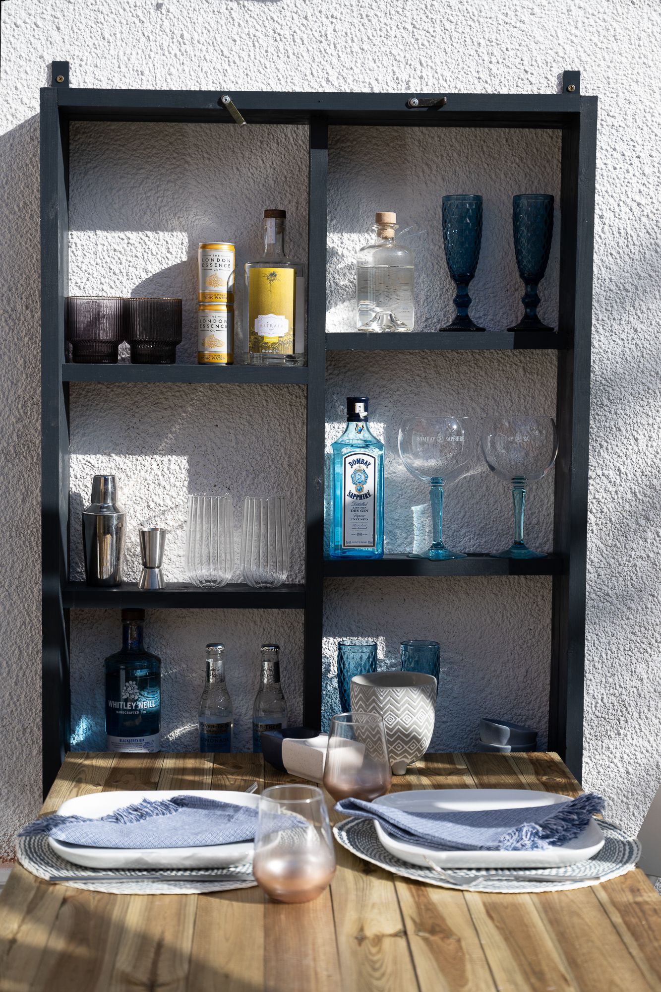 Forest Garden Fold down Wooden Garden bar (Base not required)