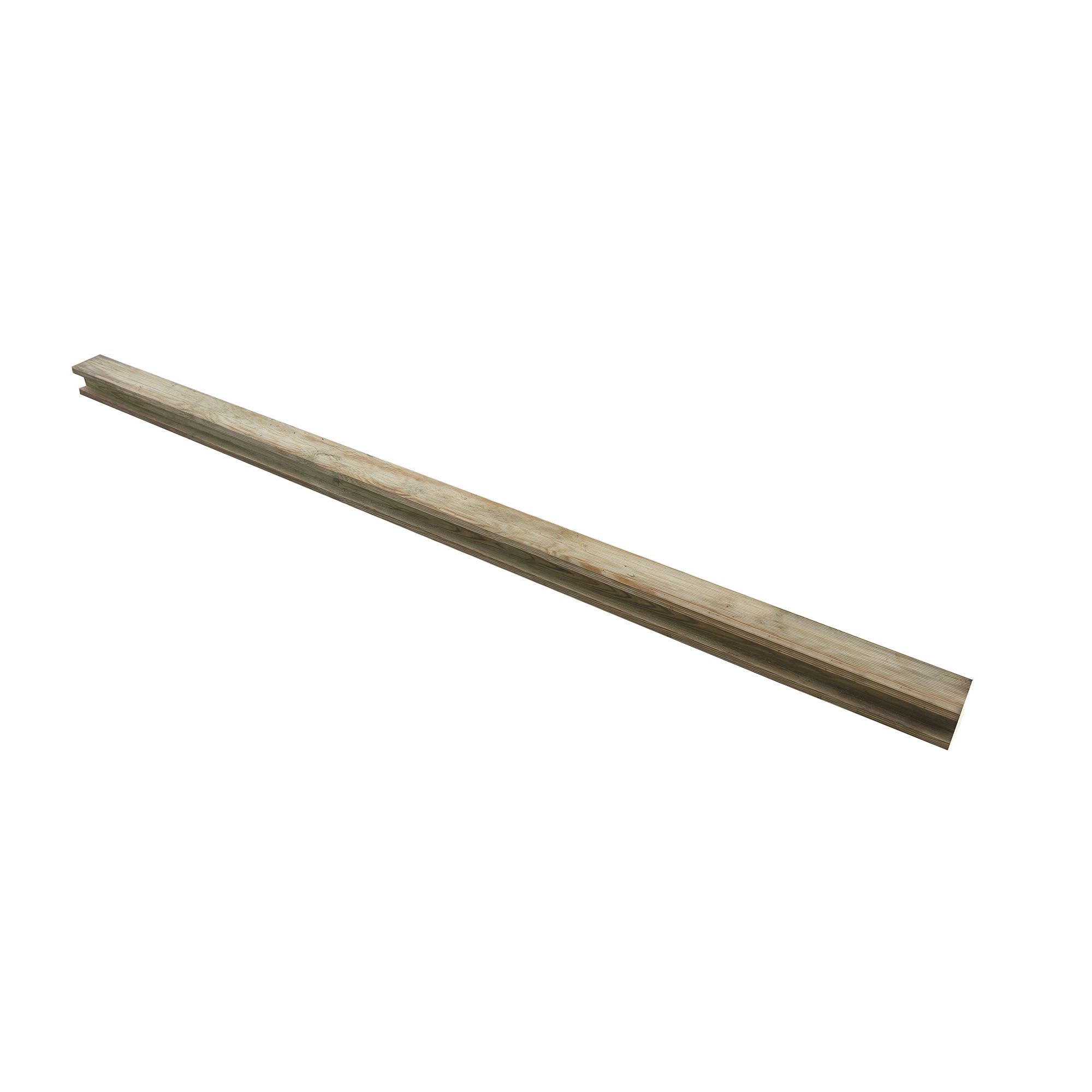 Forest Garden Slotted H-shaped Wooden Fence post (H)2.4m (W)940mm, Pack ...