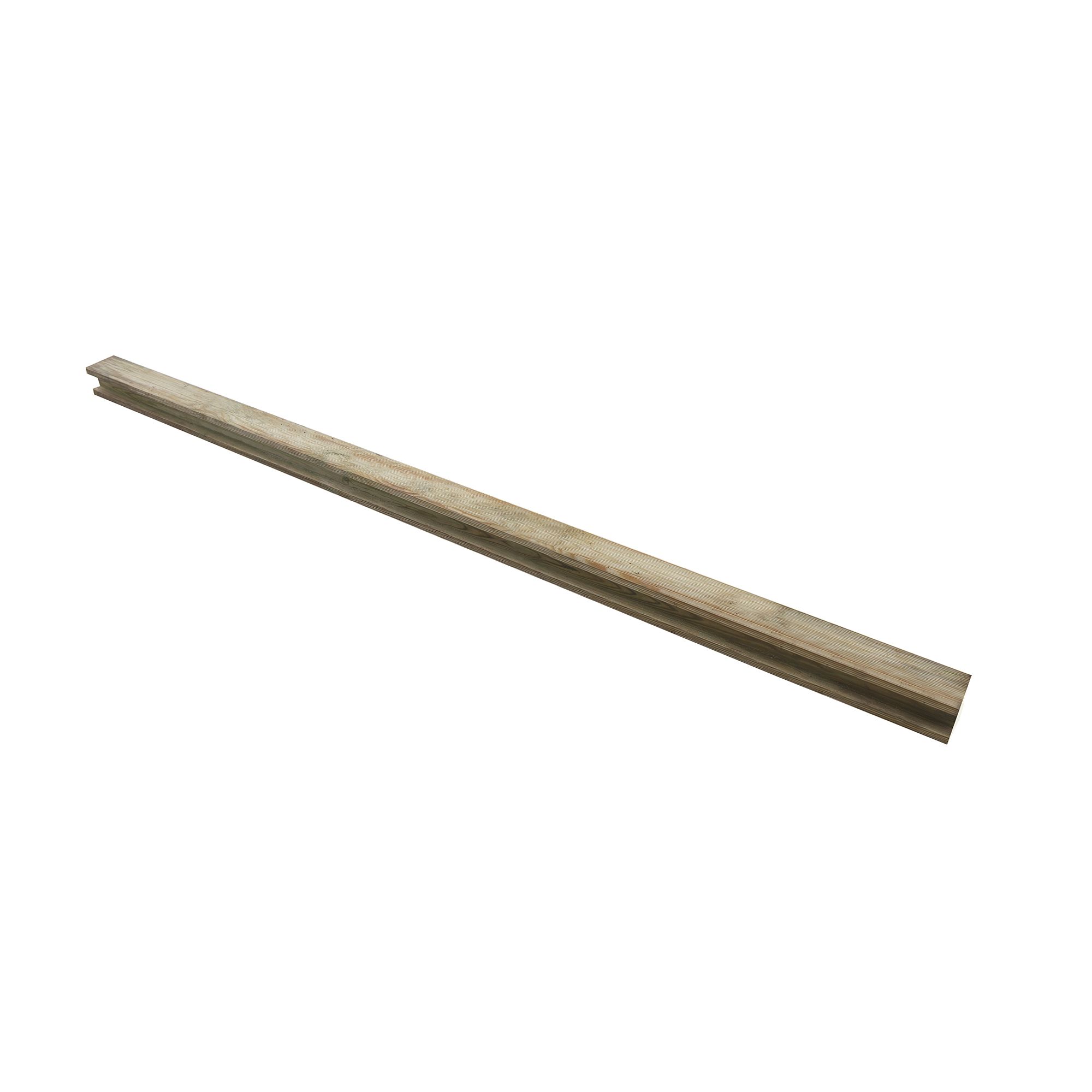 Forest Garden Slotted H-shaped Wooden Fence post (H)2.4m (W)940mm, Pack ...