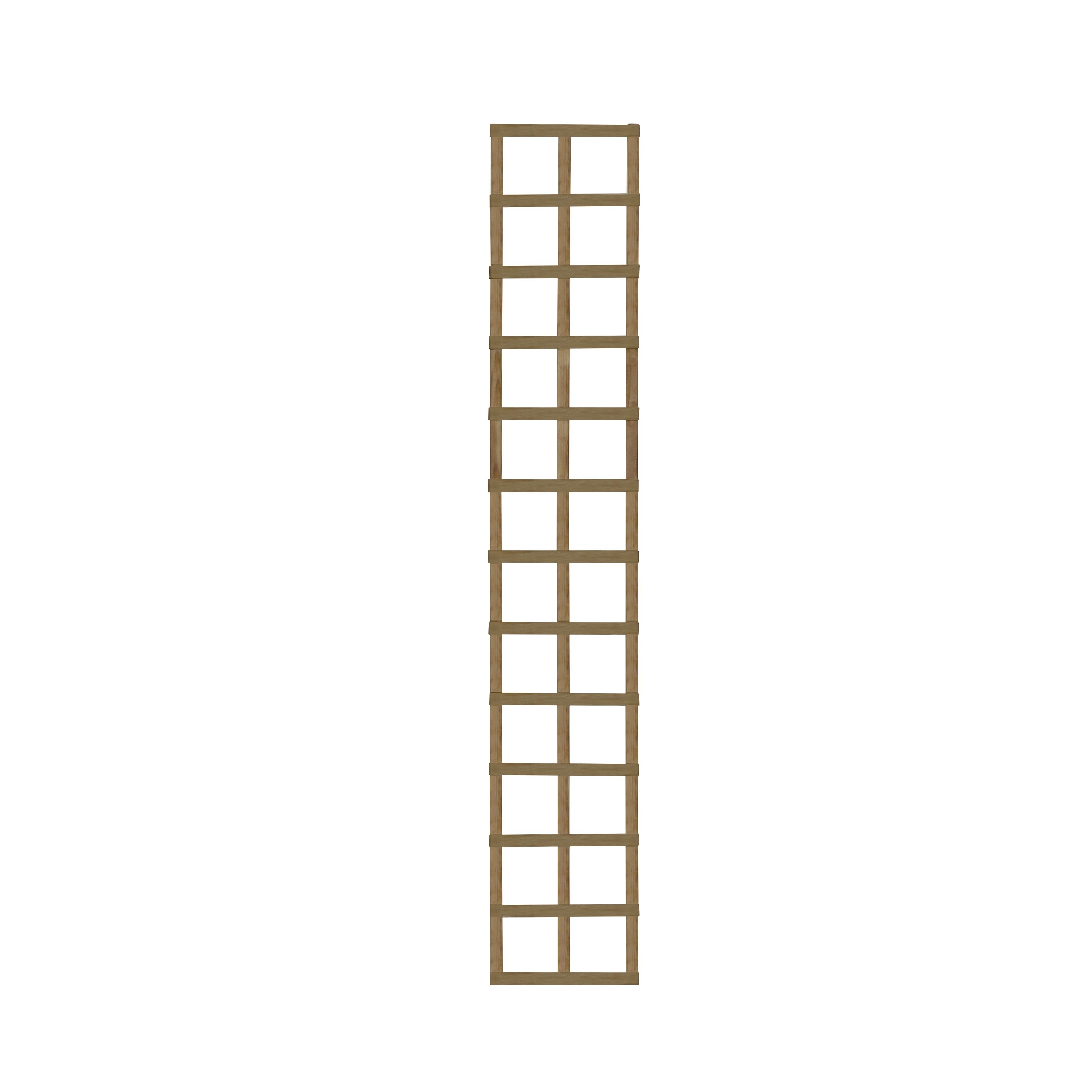 Forest Garden Square Pressure treated Trellis panel (W)0.32m (H)1.83m ...