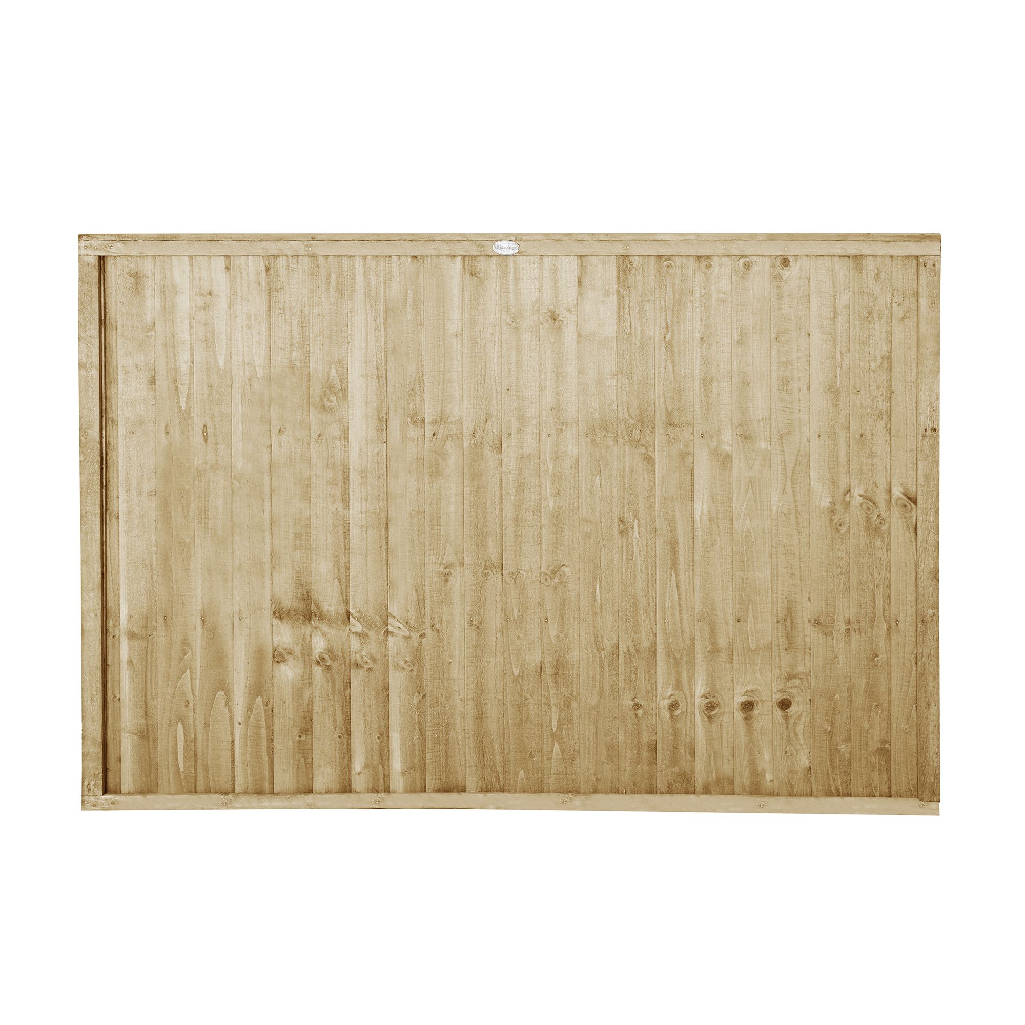Forest Garden Traditional Closeboard Pressure treated 6ft Timber Fence ...