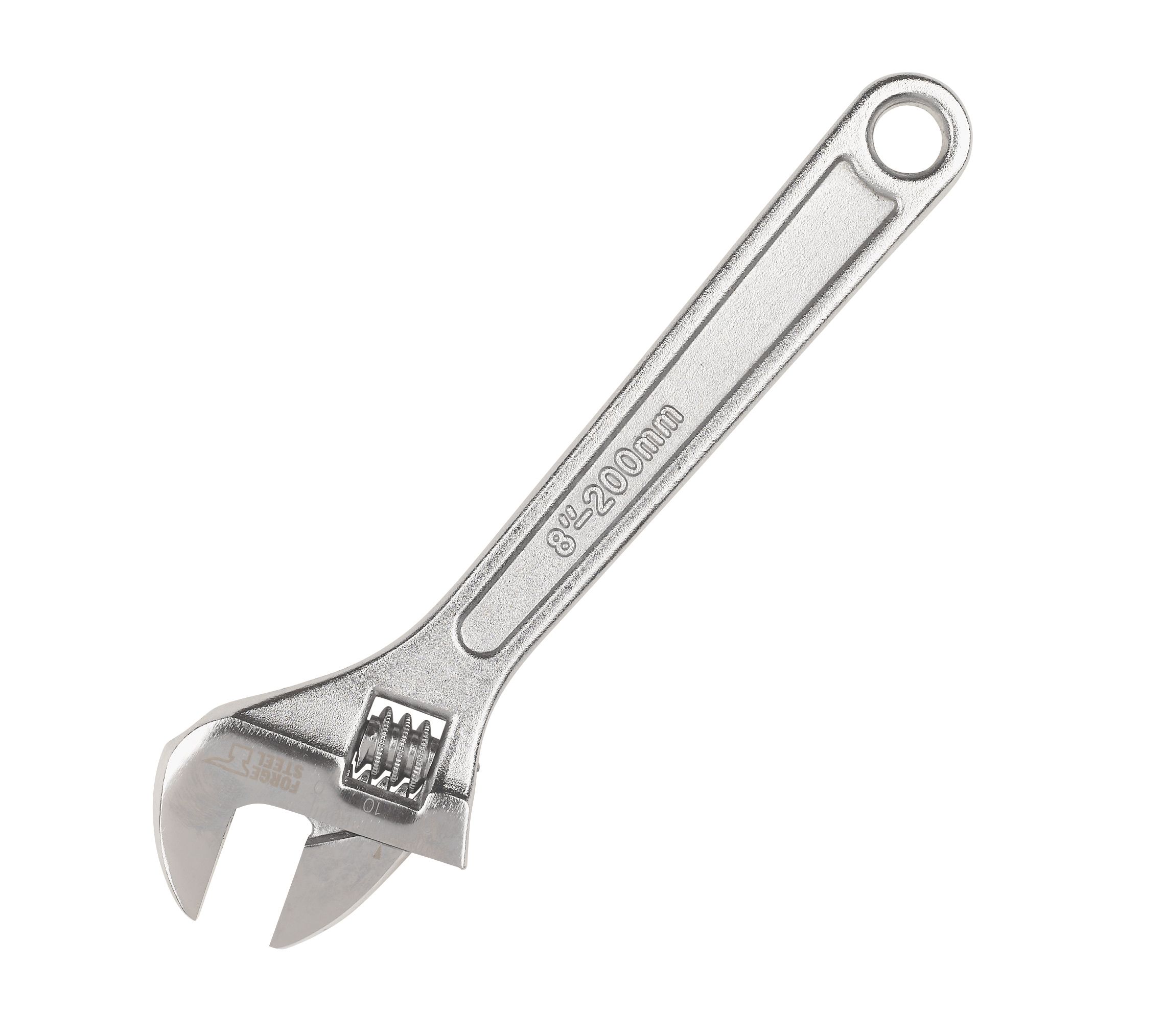 Forge Steel 200mm Adjustable wrench