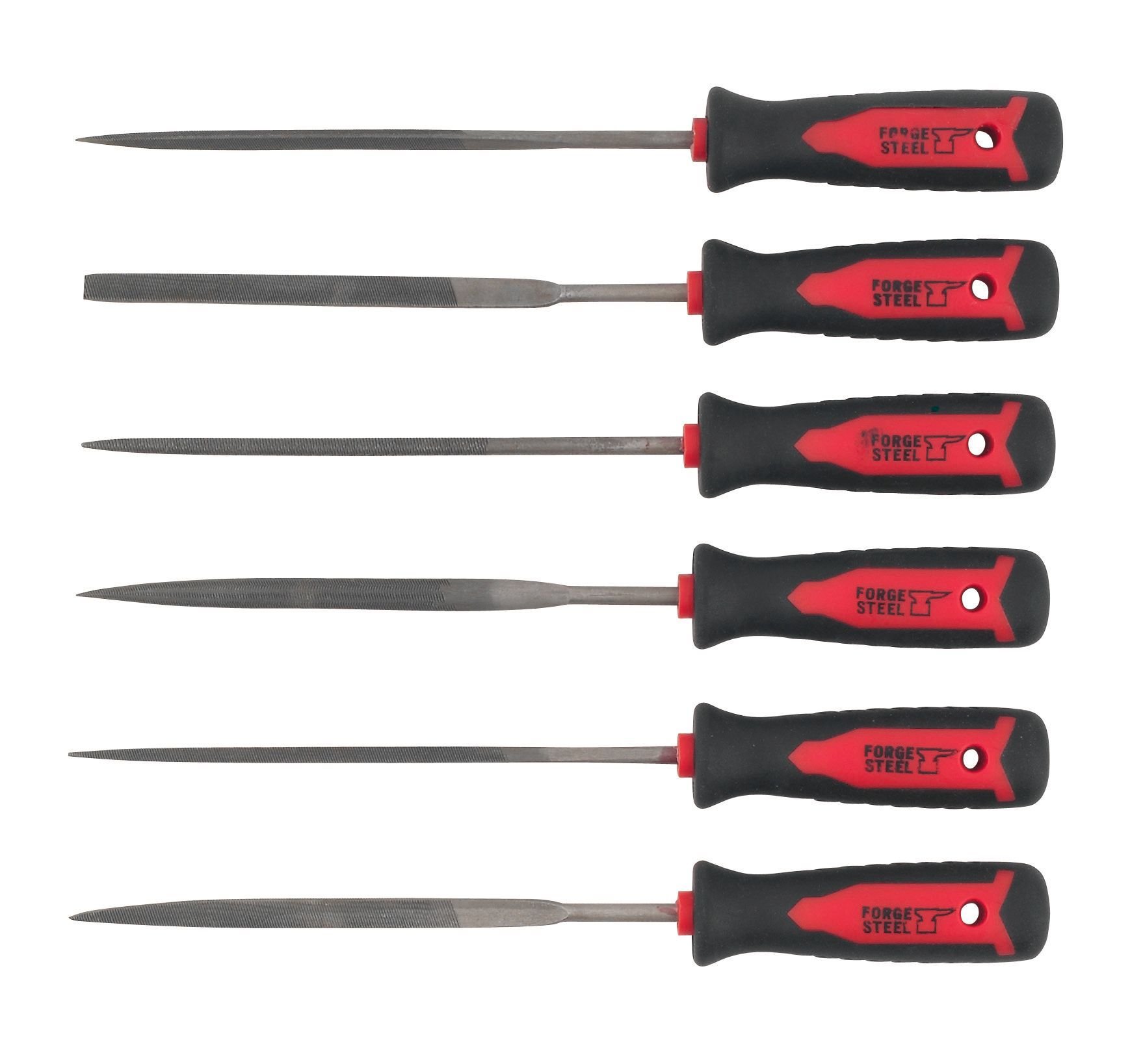Forge Steel 6 piece File set | DIY at B&Q