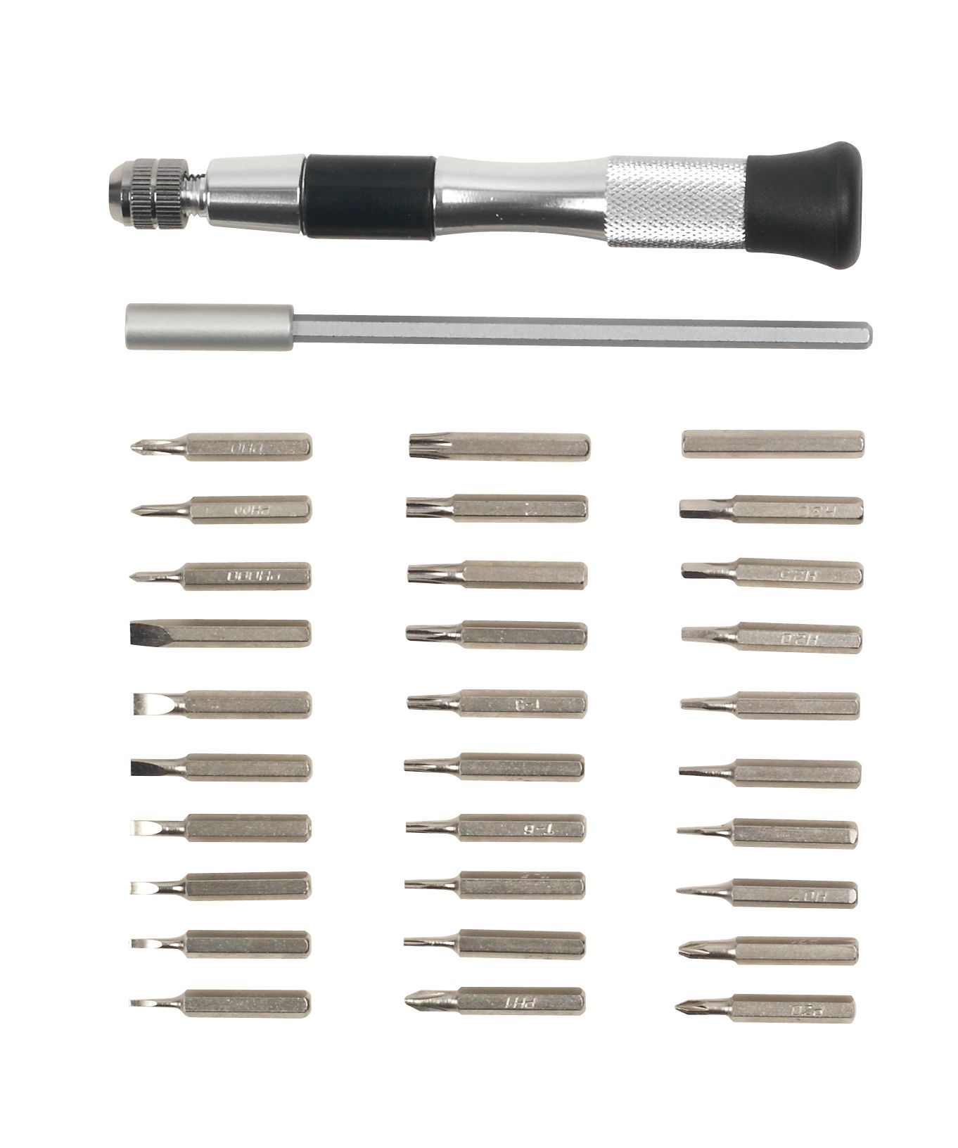 Forge Steel Mixed Screwdriver bits (32 pieces)