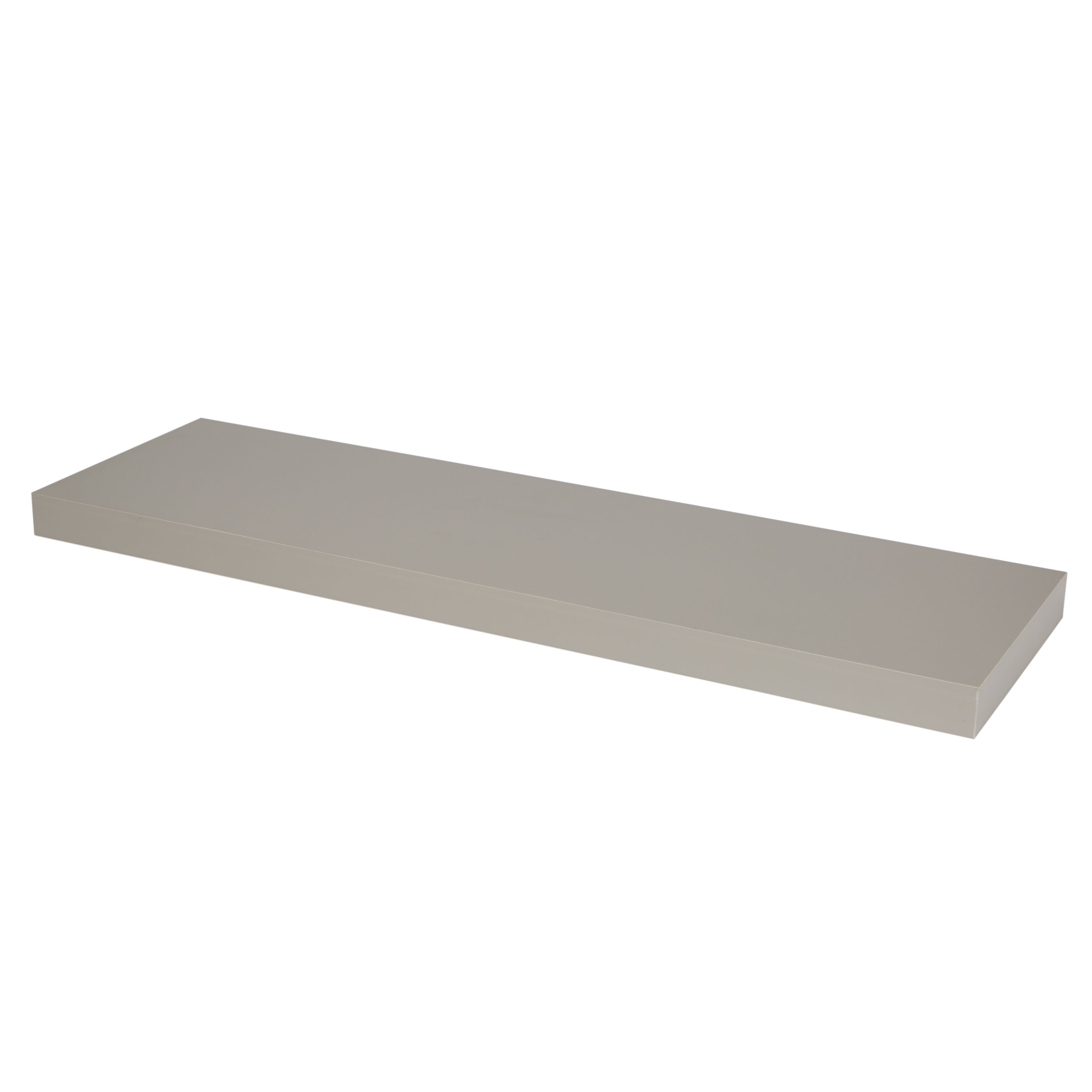 Form Cusko Floating shelf (L) 80cm x (D)23.5cm | DIY at B&Q