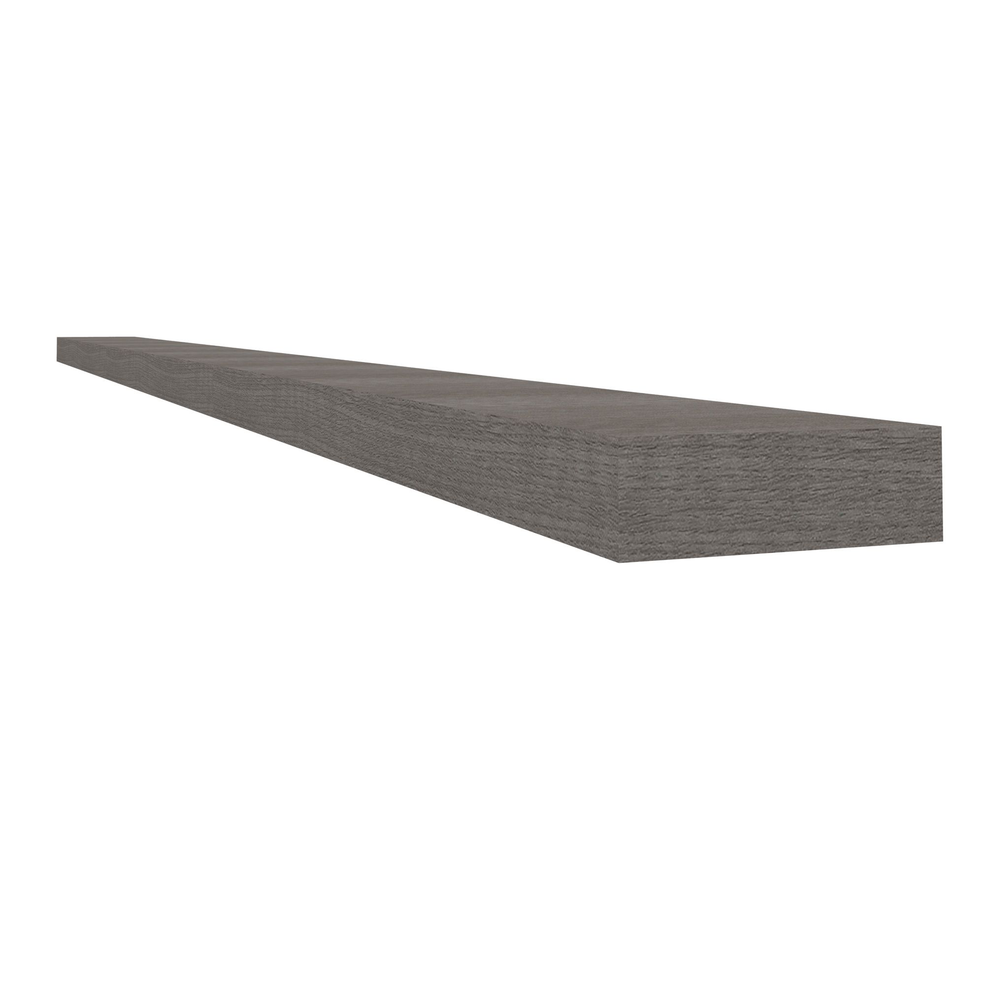 Form Darwin Grey oak effect Vertical Trim (L)2044mm | DIY at B&Q