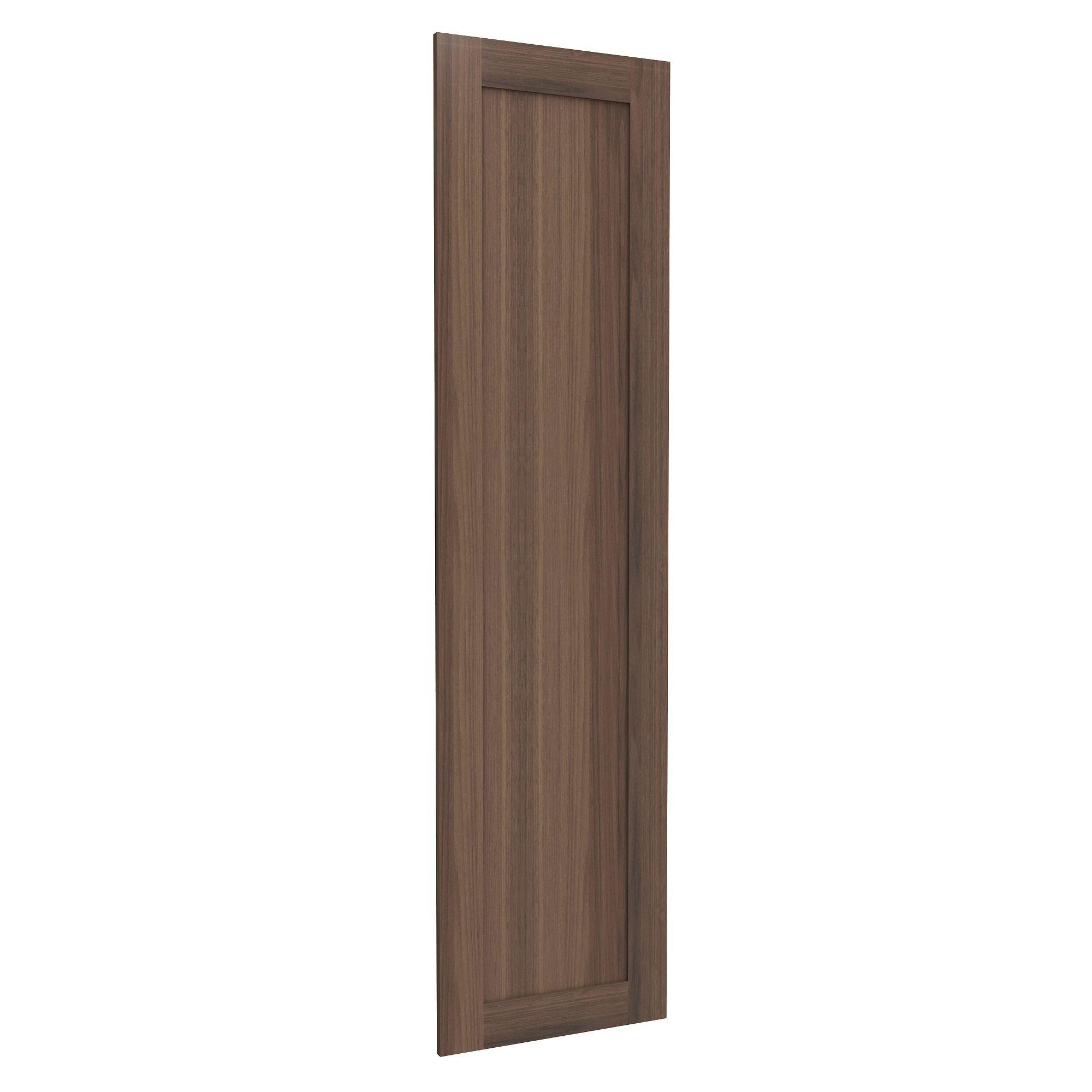 Form Darwin Modular Walnut effect Wardrobe door (H)1930mm (W)497mm ...