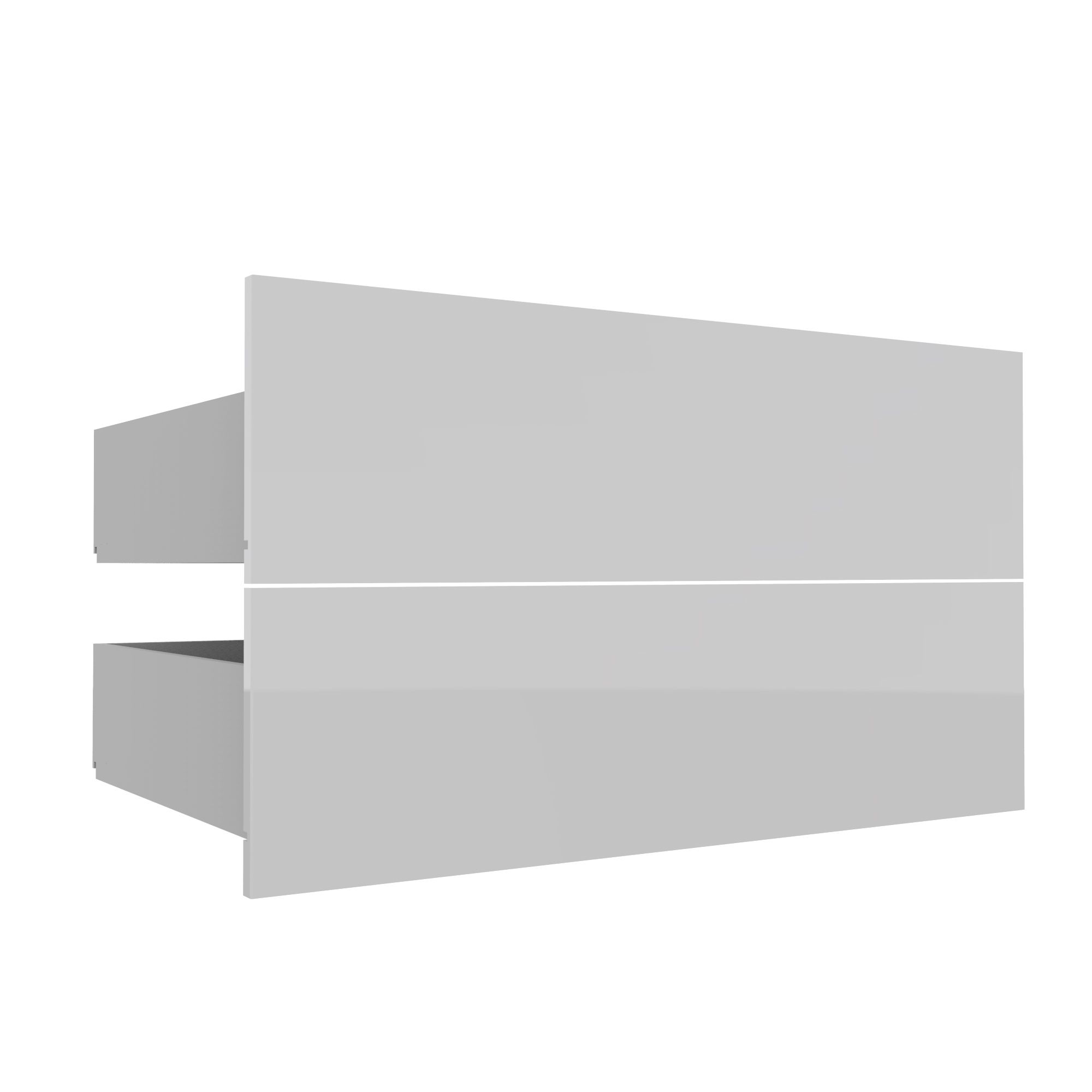 Form Darwin Modular White Drawer (H)237mm (W)750mm (D)566mm, Pack of 2