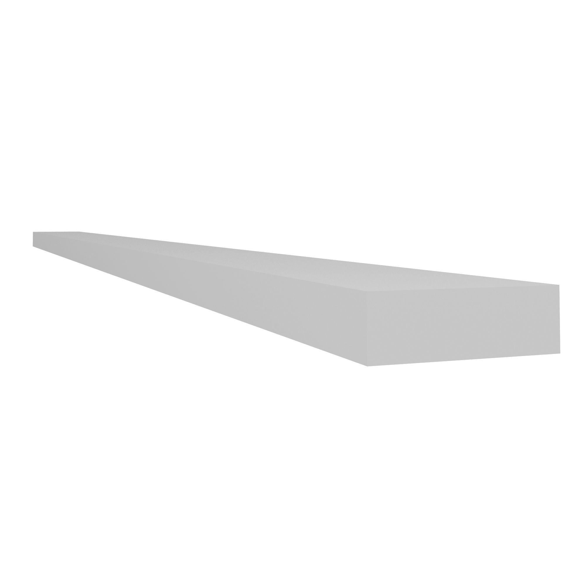 Form Darwin White Vertical Trim (L)2396mm | DIY at B&Q
