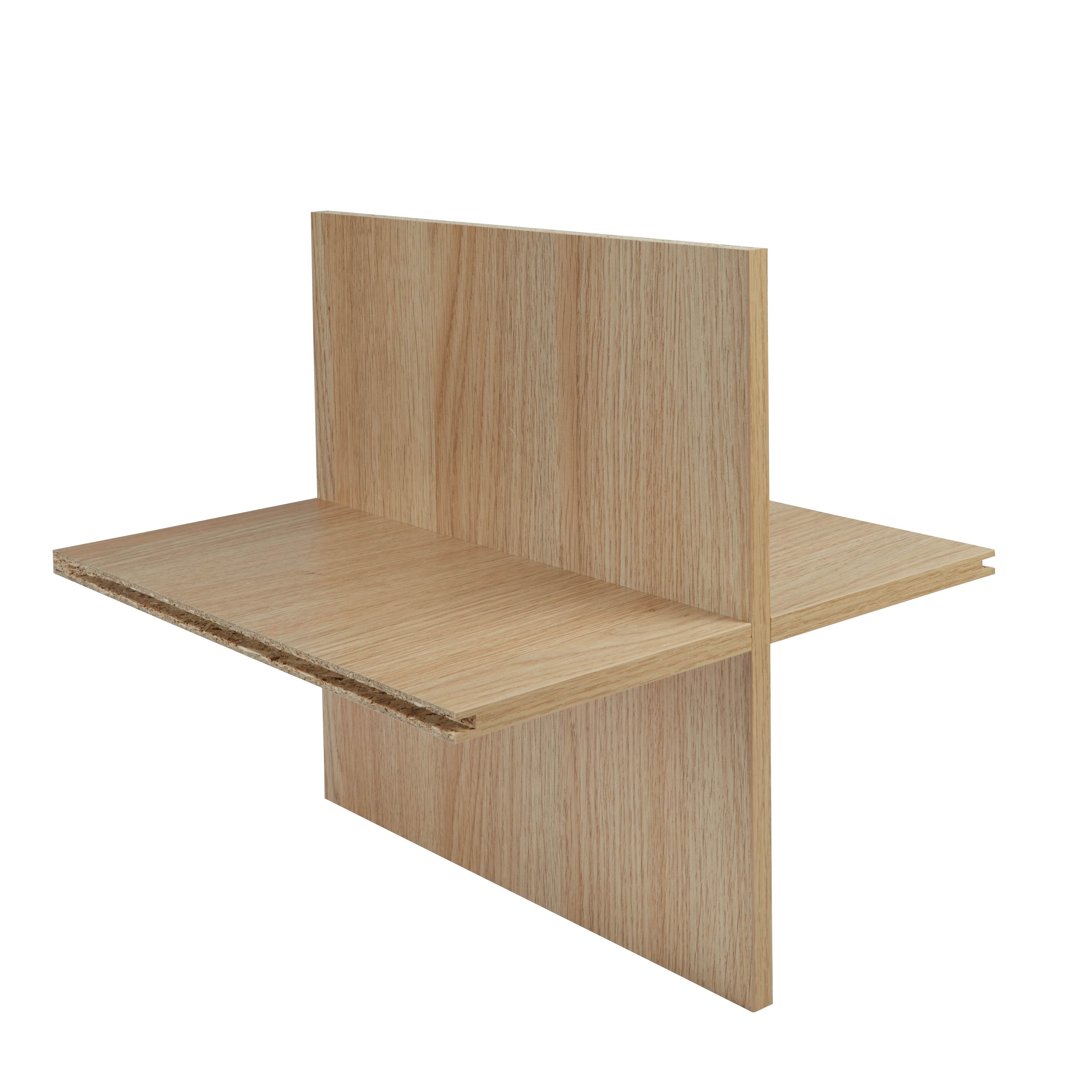 Form Mixxit Oak effect Divider (D)330mm (W)330mm | DIY at B&Q