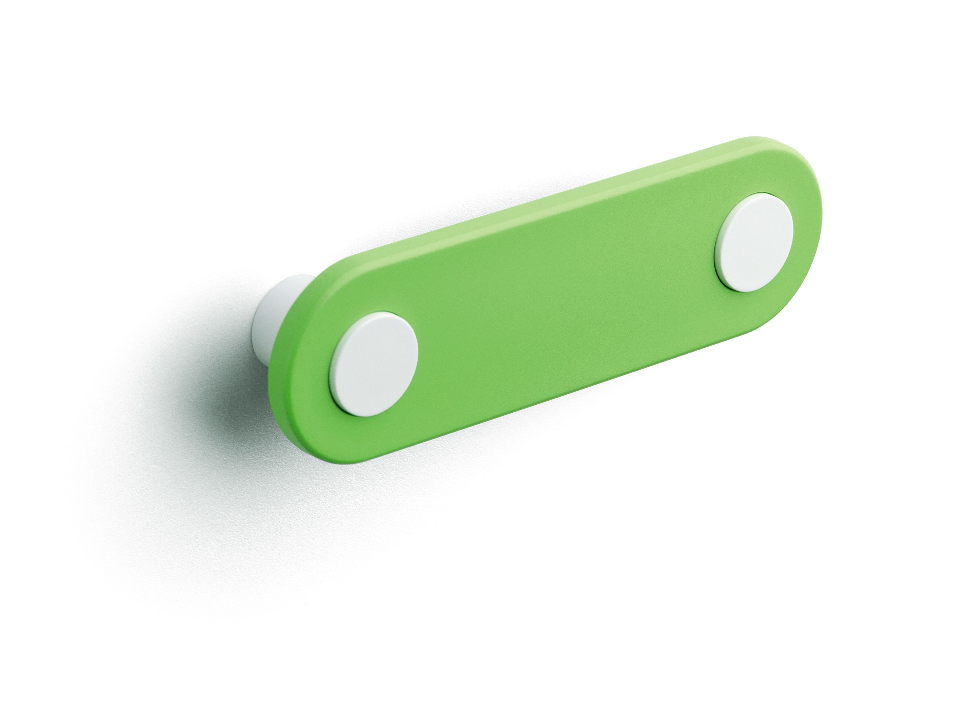 Form Nursery Matt Green ABS plastic Square Bar Pull handle | DIY at B&Q