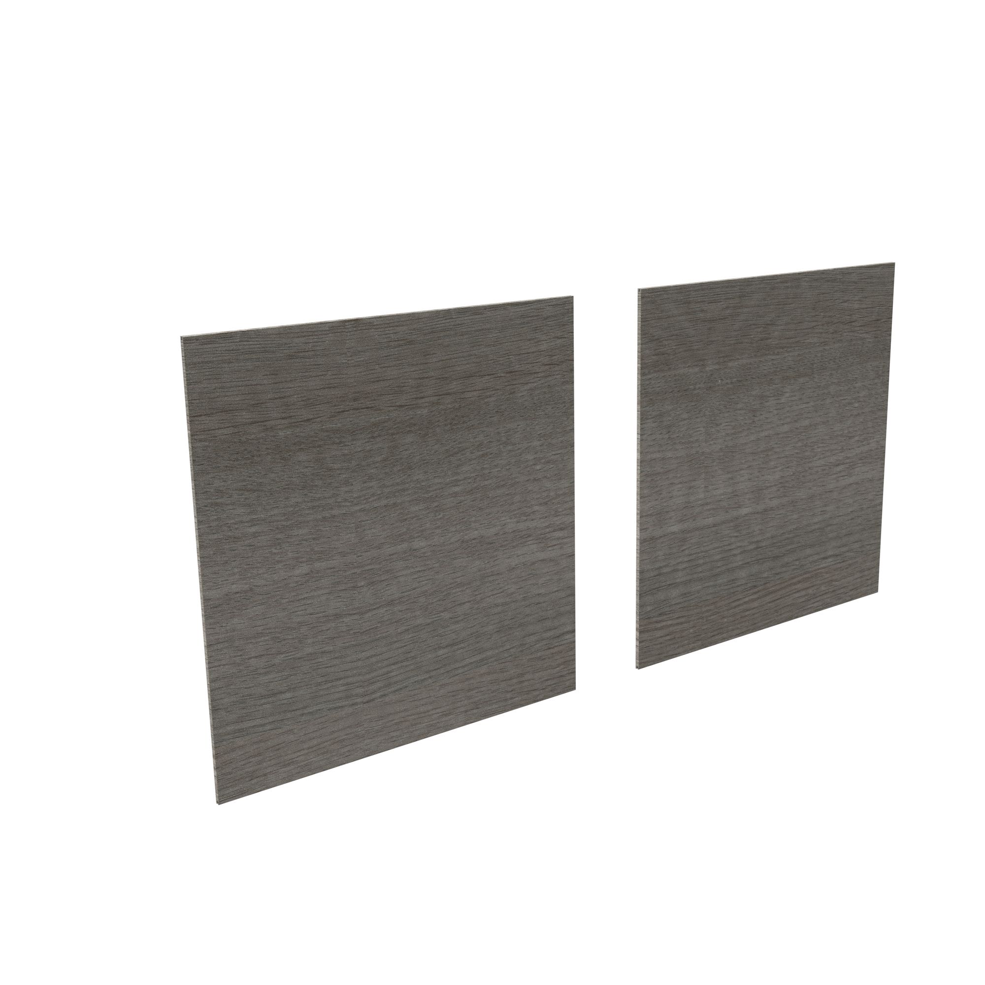 Form Oppen Matt grey oak effect Reversible Back panel (W)983mm | DIY at B&Q