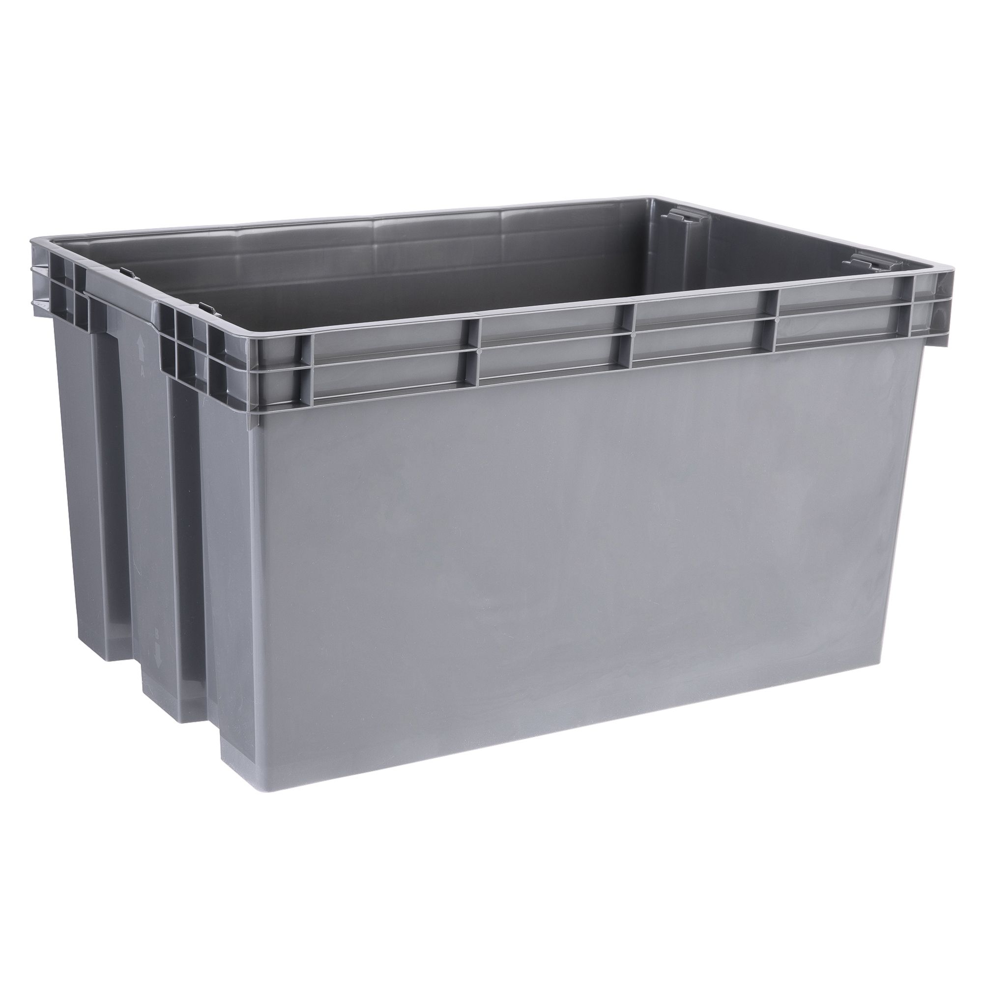 Form Xago Heavy duty Grey 68L XL Plastic Stackable Storage box