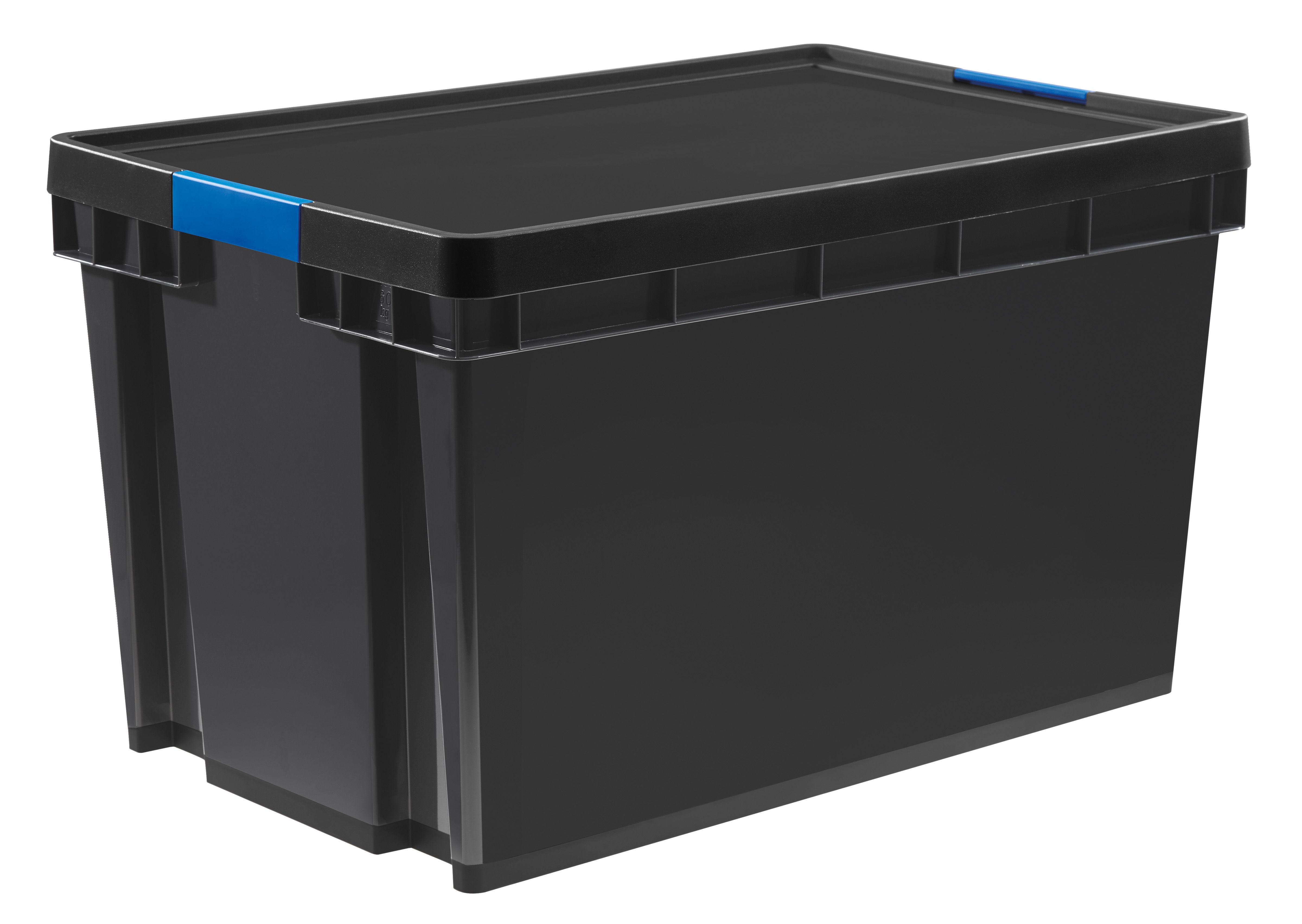 Form Xago Heavy Duty Grey Xxl Plastic Stackable Storage Box And Lid Diy
