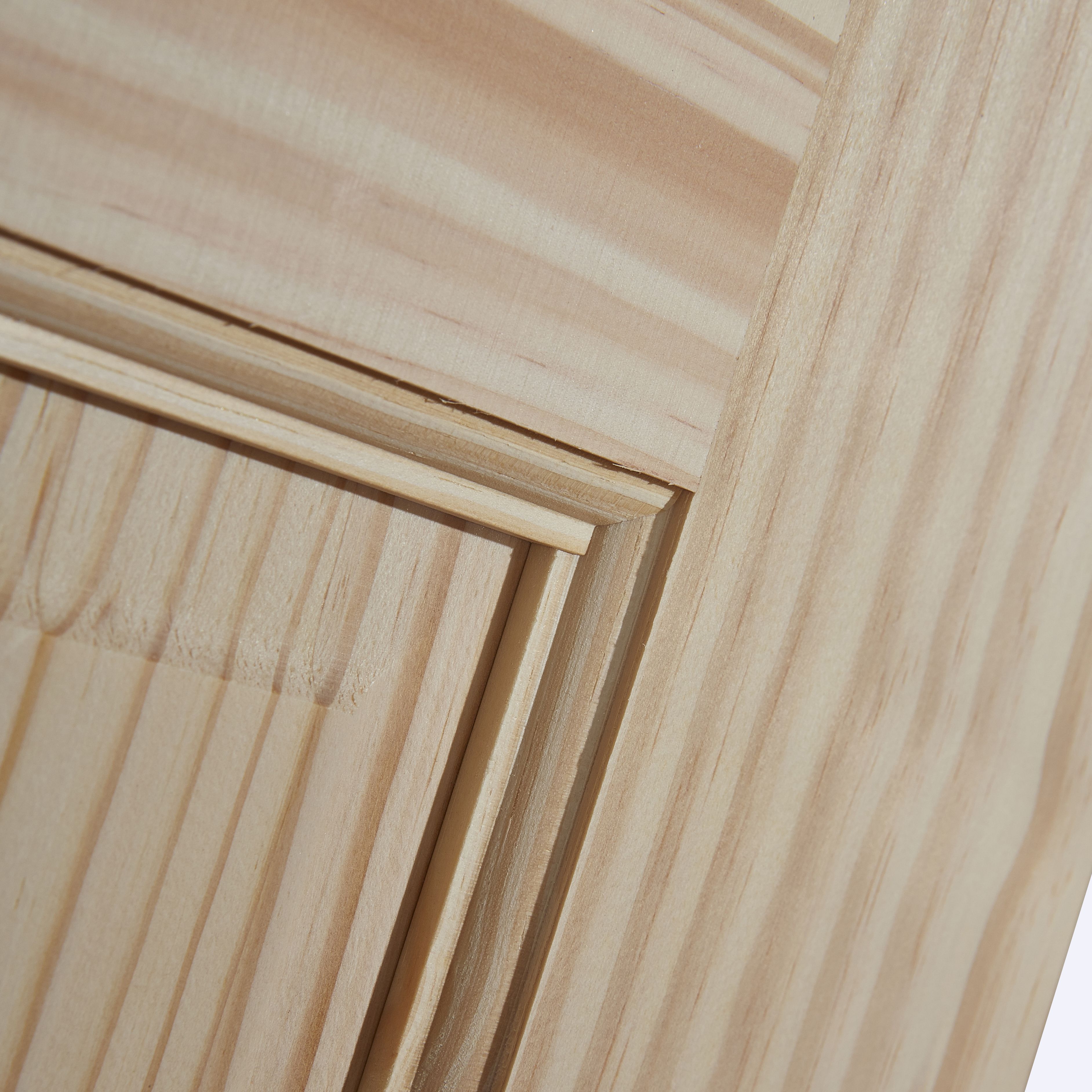 Fortia 6 panel Unglazed Victorian Natural Pine veneer Internal Timber ...