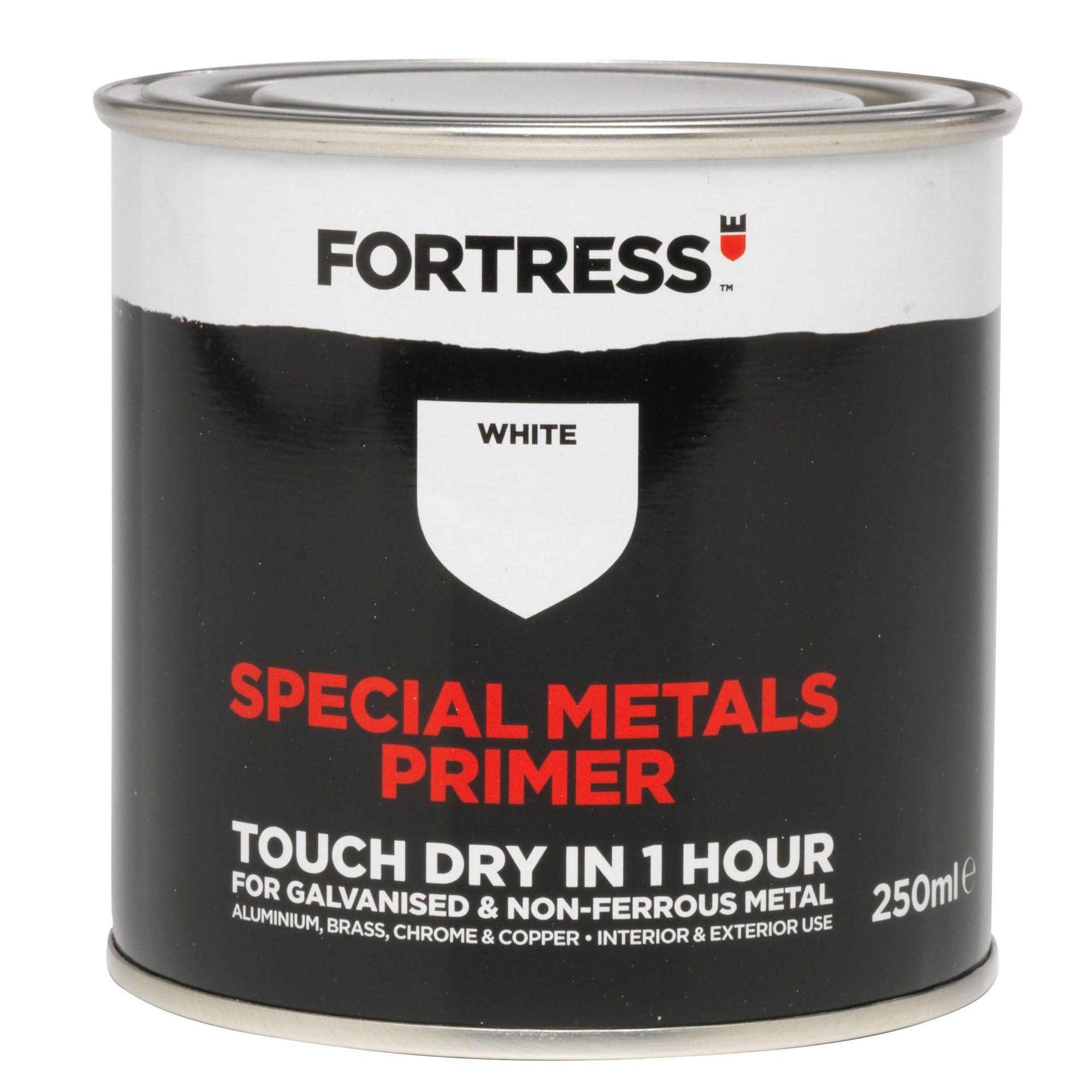Fortress White Iron Primer, 250ml | DIY at B&Q