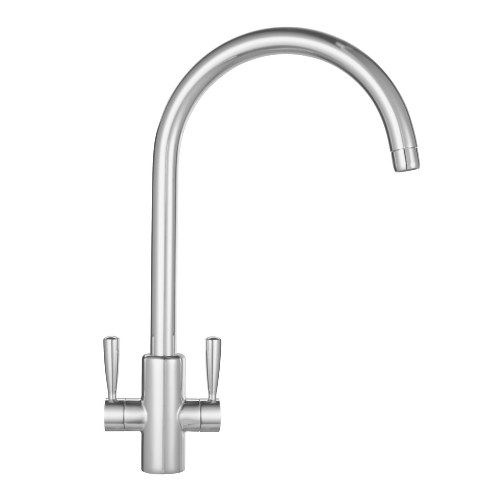 Franke Ascona Stainless steel effect Kitchen Tap | DIY at B&Q