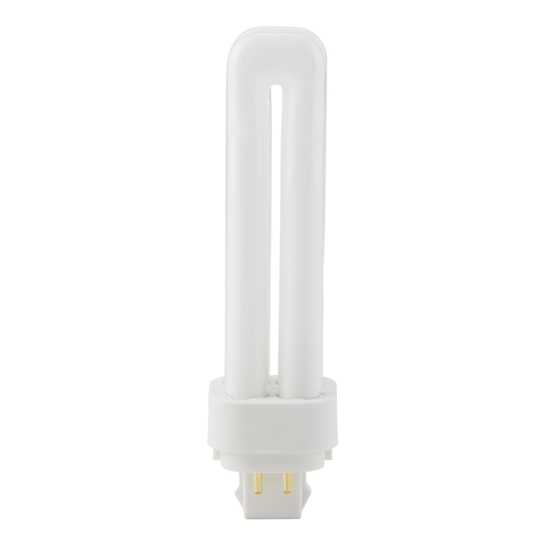 G24q 10W 620lm Stick Warm white Fluorescent Light bulb | DIY at B&Q