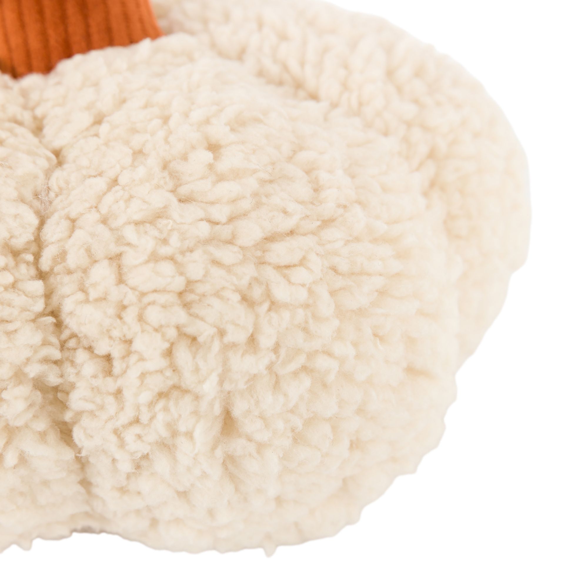 Gallery™ Boucle Cream & Orange Decorative door stop