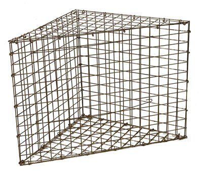 Galvanised Gabion kit, (H)60cm | DIY at B&Q