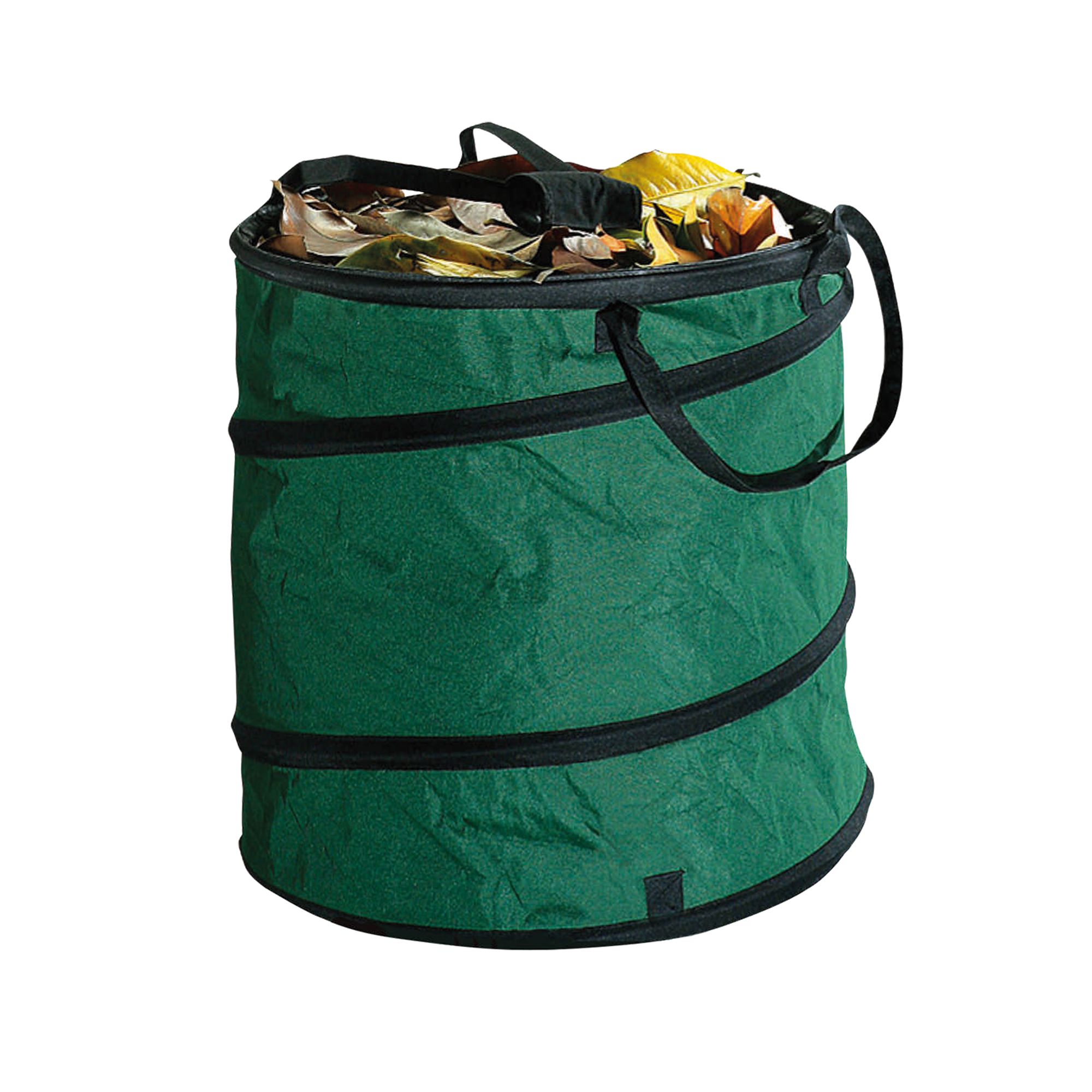 Garden Heavy duty Green Pop-up bag, 120L 20kg