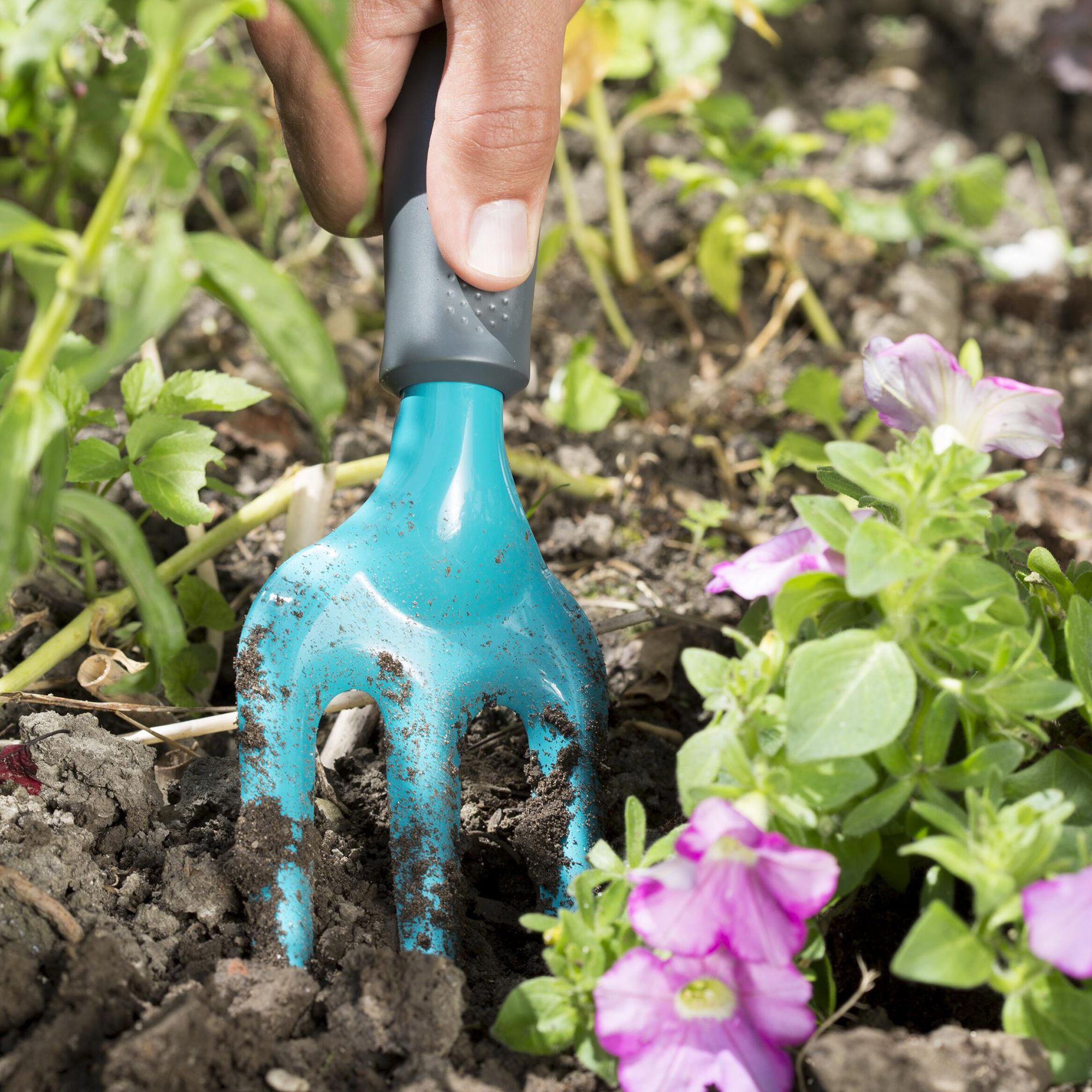 Gardena Turquoise Hand fork