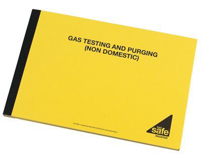 Gas test & purging non-domestic report