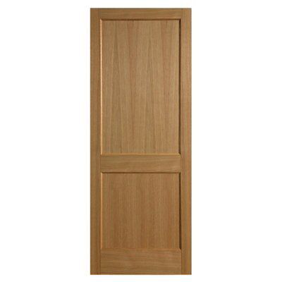 Geom 2 panel Unglazed Internal Door, (H)1981mm (W)838mm (T)35mm | DIY ...