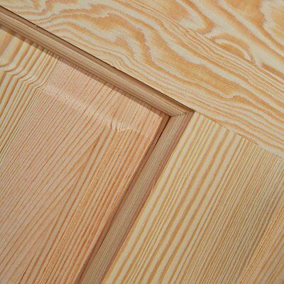 Geom 4 panel Clear Glazed Internal Door, (H)1981mm (W)686mm (T)35mm ...