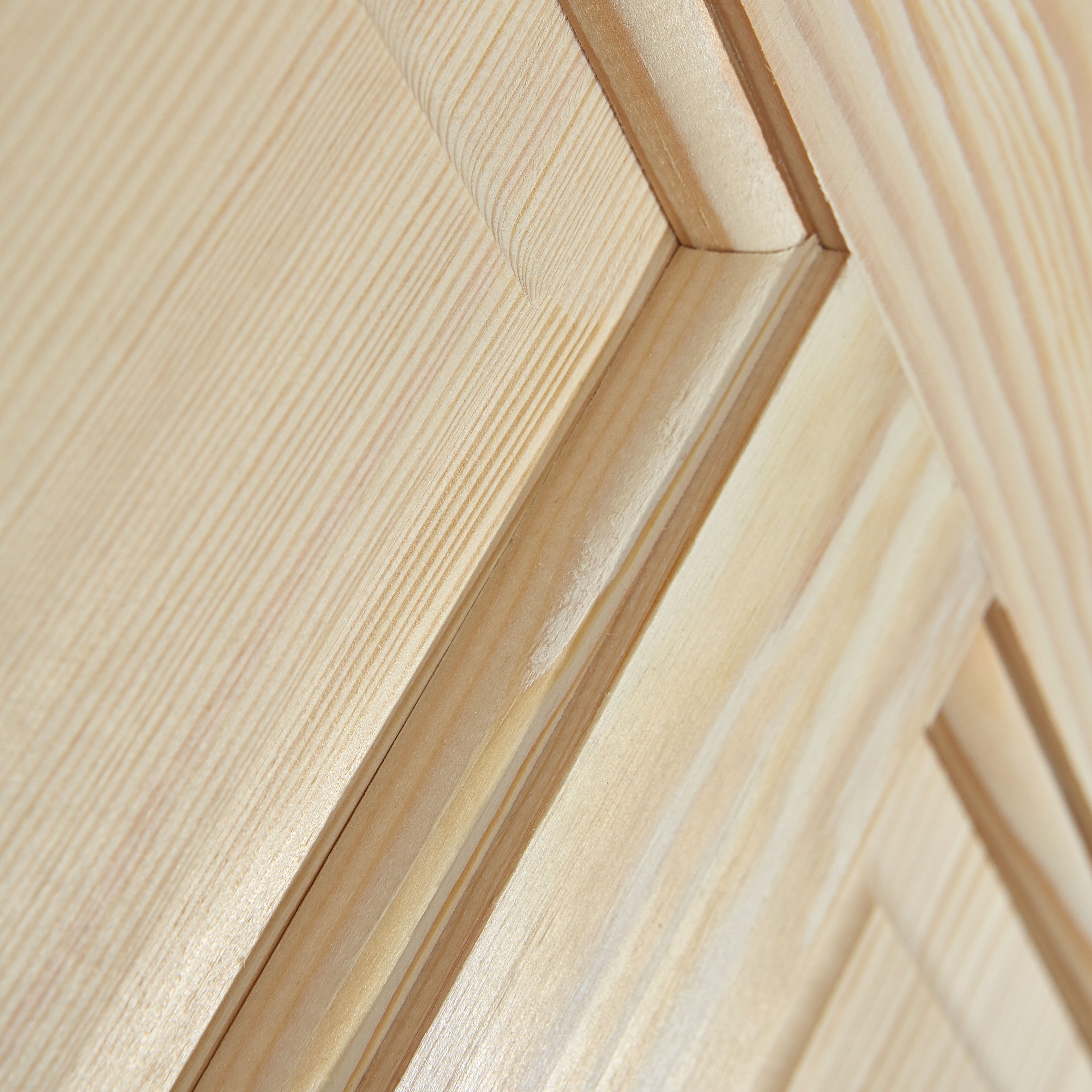 Geom 4 panel Unglazed Internal Door, (H)2040mm (W)726mm (T)40mm | DIY ...