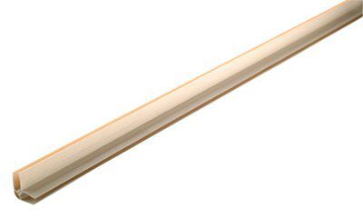 Geom uPVC Edging bead (L)2.4m (W)35mm (T)25mm | £4 at B&Q