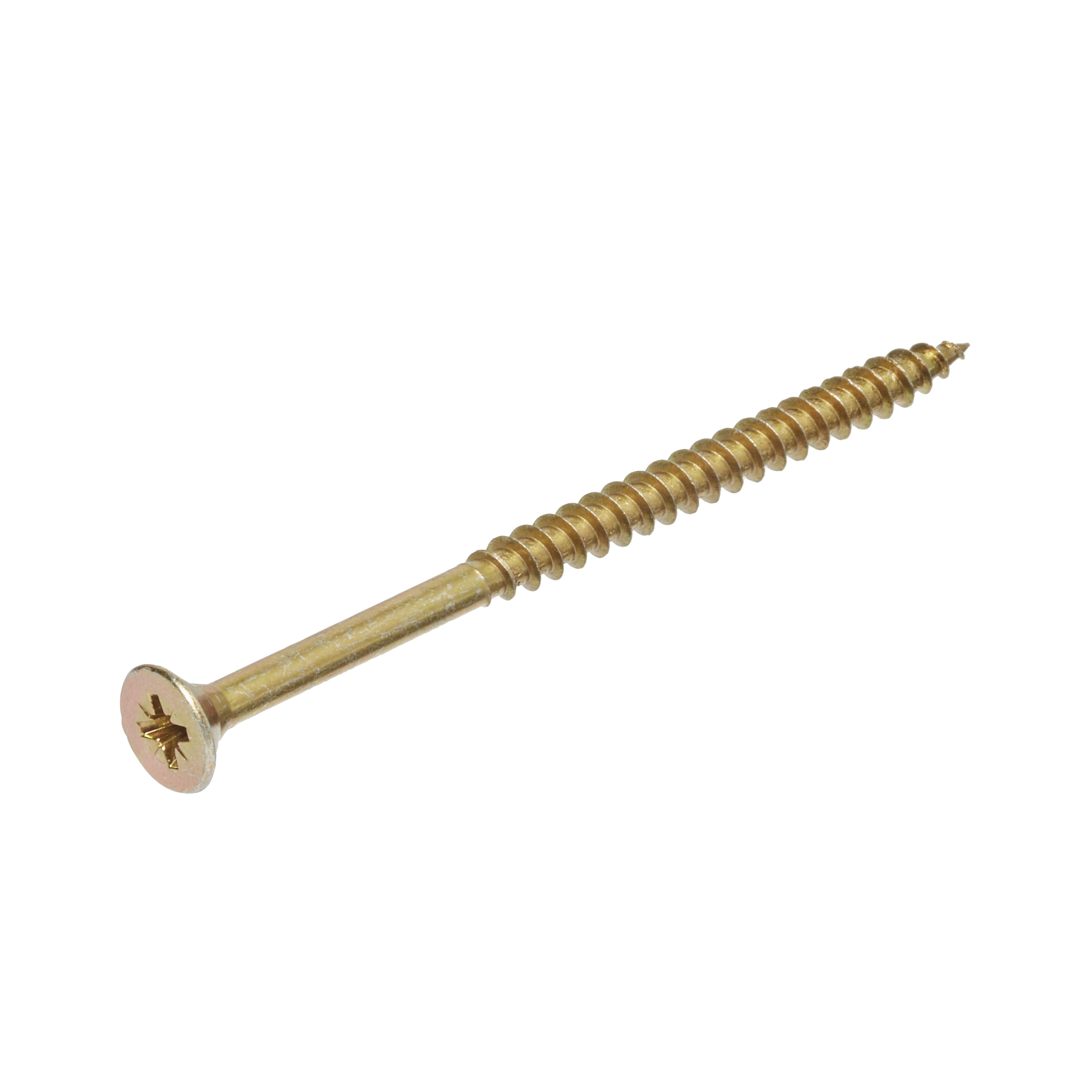 Goldscrew PZ Double-countersunk Yellow-passivated Carbon steel Screw ...