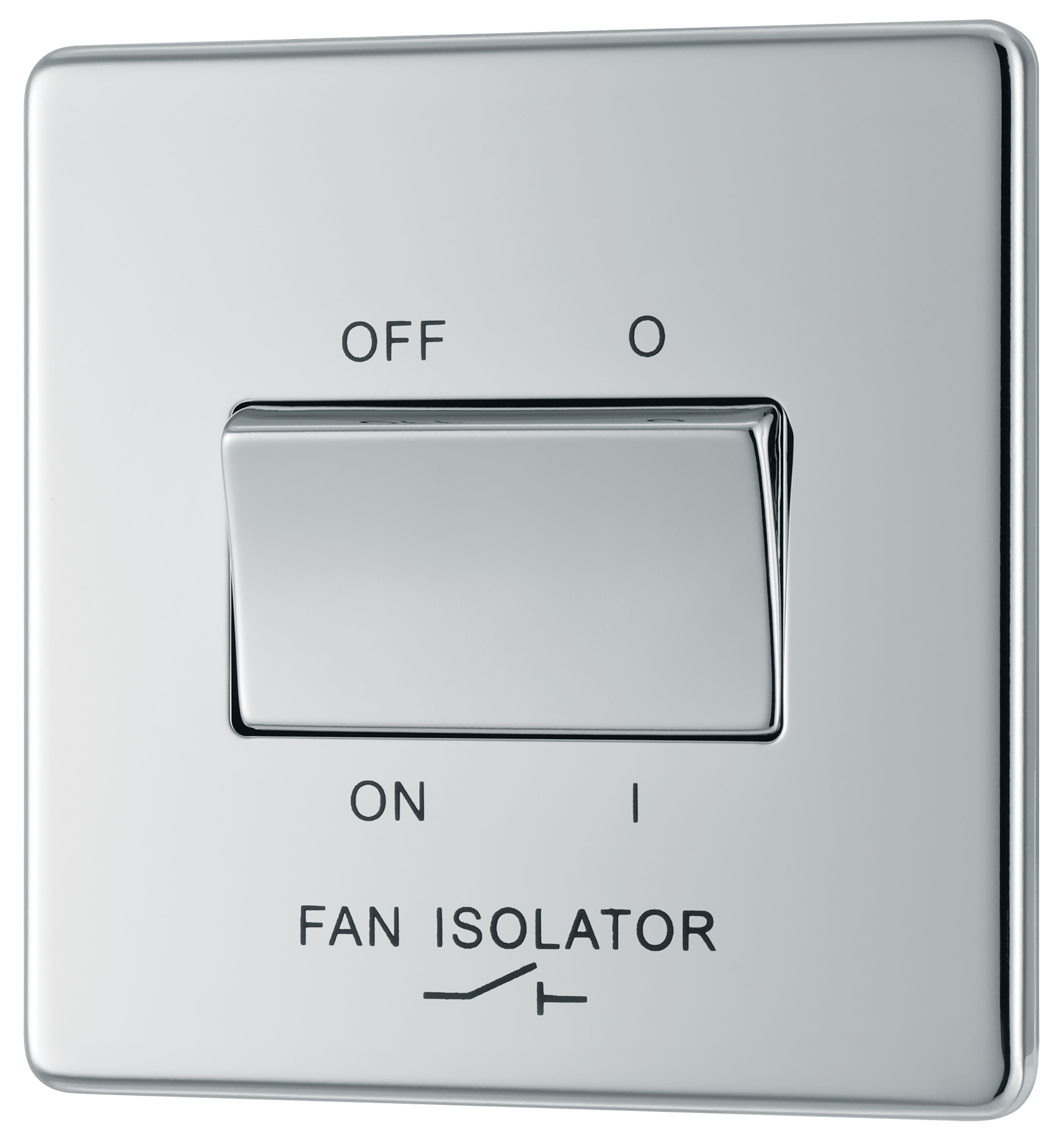 GoodHome 10A Rocker Flat Control switch | DIY at B&Q