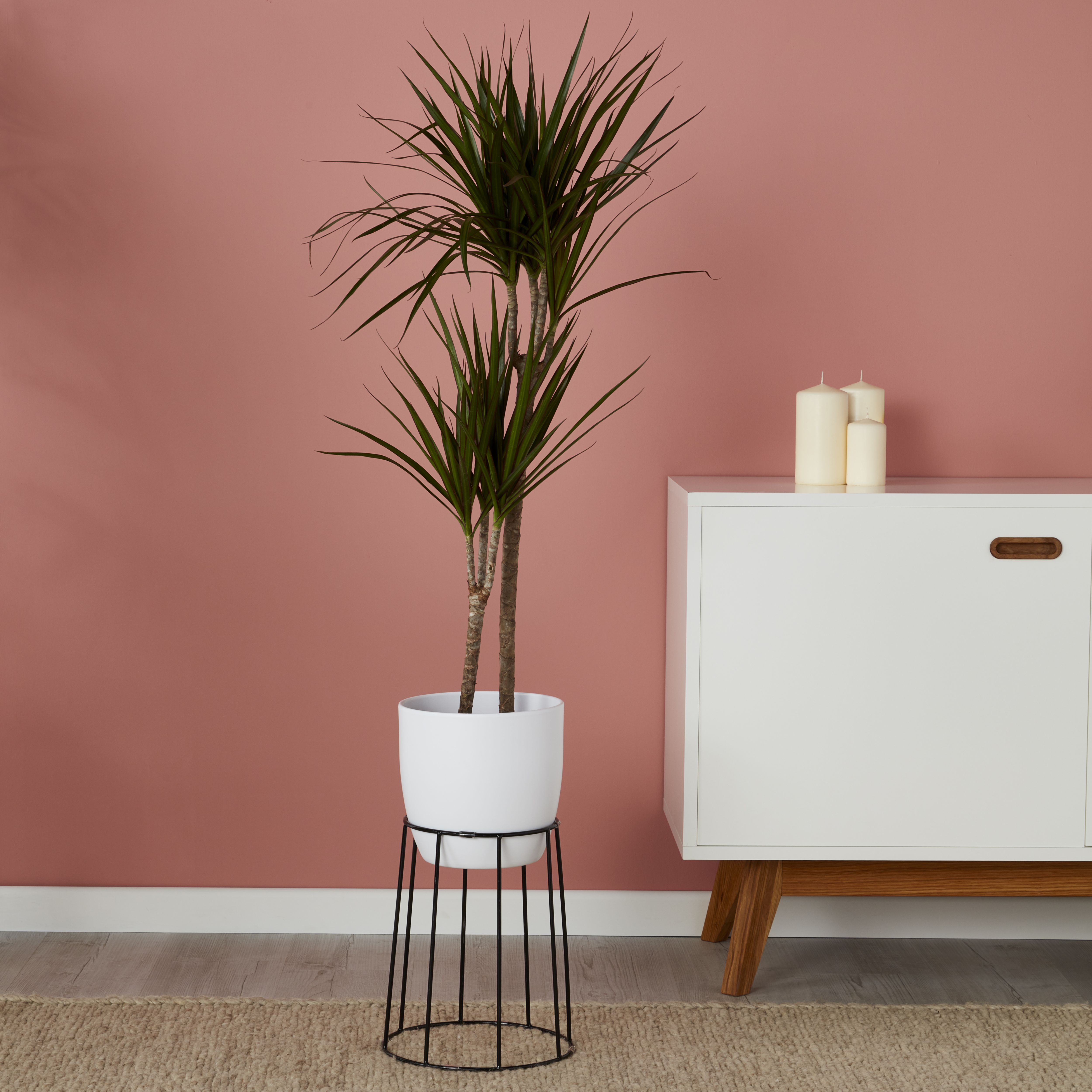 GoodHome 24cm Large Metal Pot stand